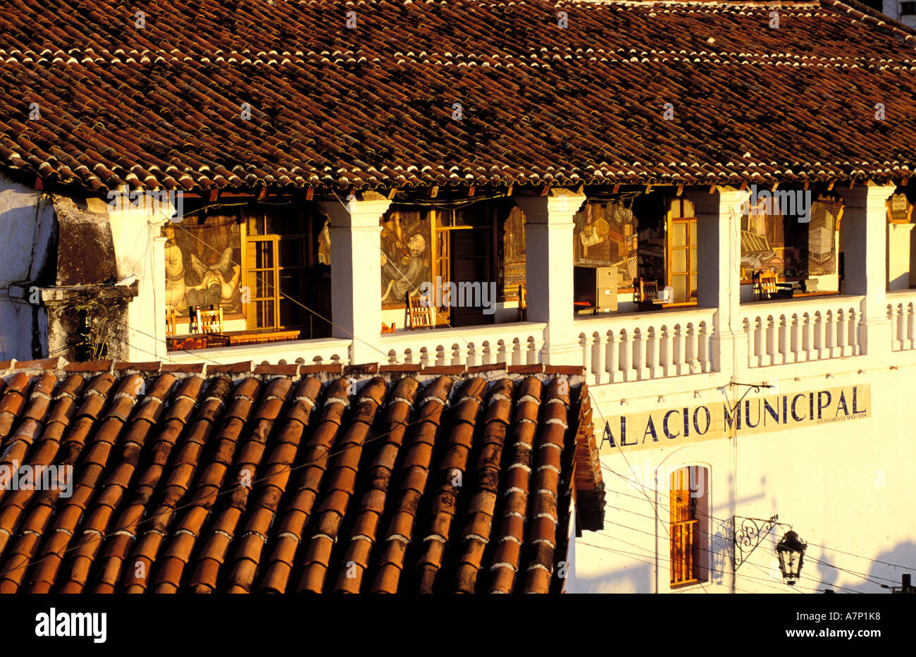 Mexico, Guerrero State, Taxco, colonial architecture (capital of silver ...