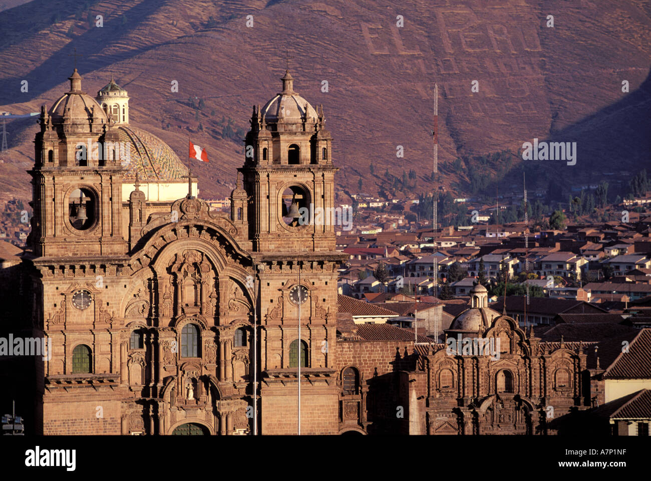 Flag of the department of cuzco hi-res stock photography and images - Alamy