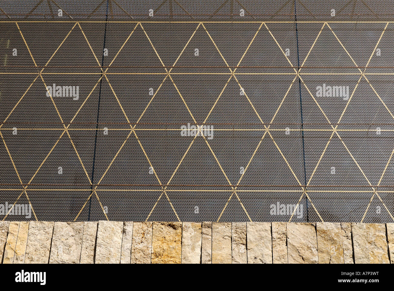 roof construction of the synagoge Jewish Museum Munich Bavaria Germany ...