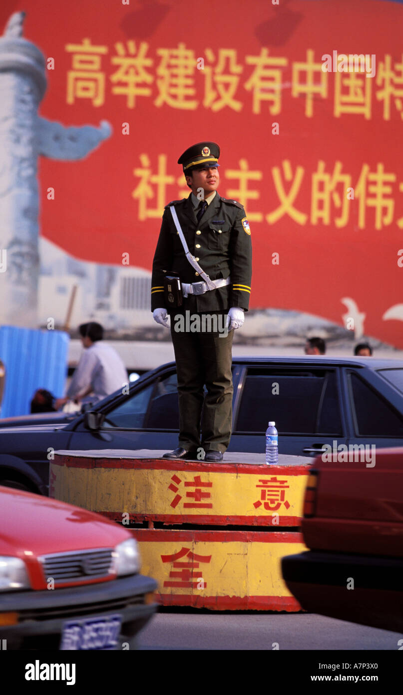 Beijing traffic police hi-res stock photography and images - Alamy