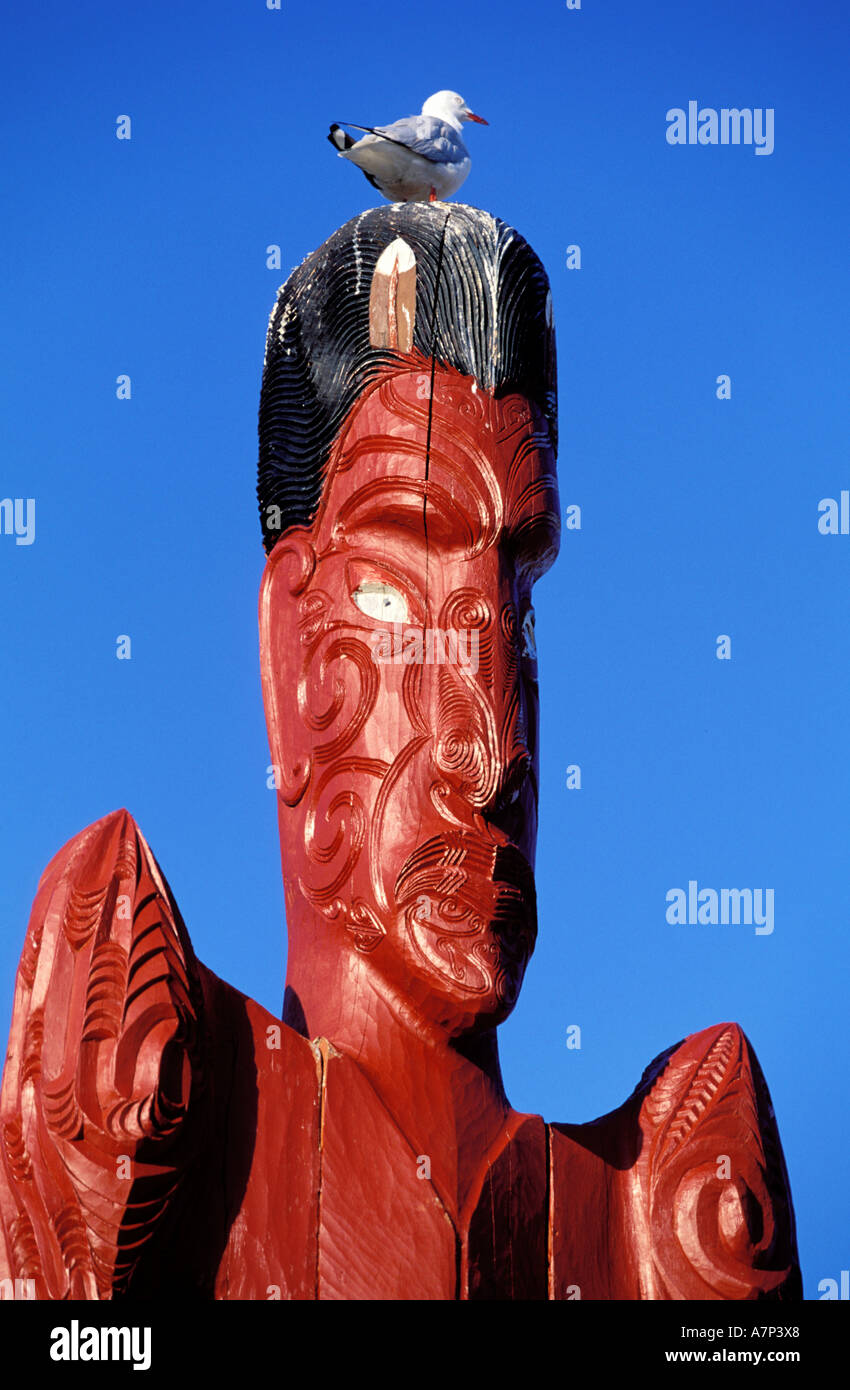 Maori sculptures hi-res stock photography and images - Alamy