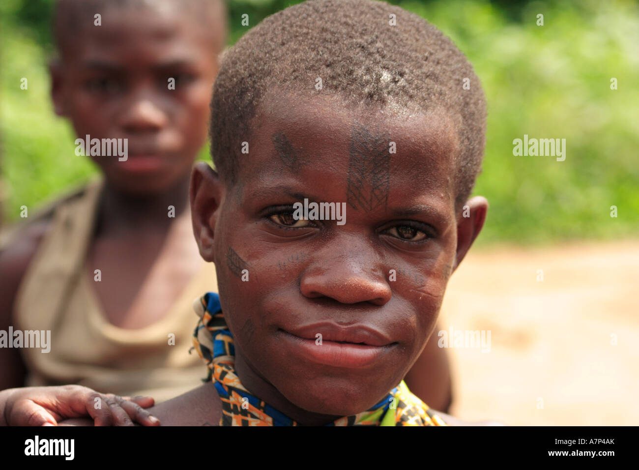Baaka Pygmies, SW Central African Republic Stock Photo - Alamy