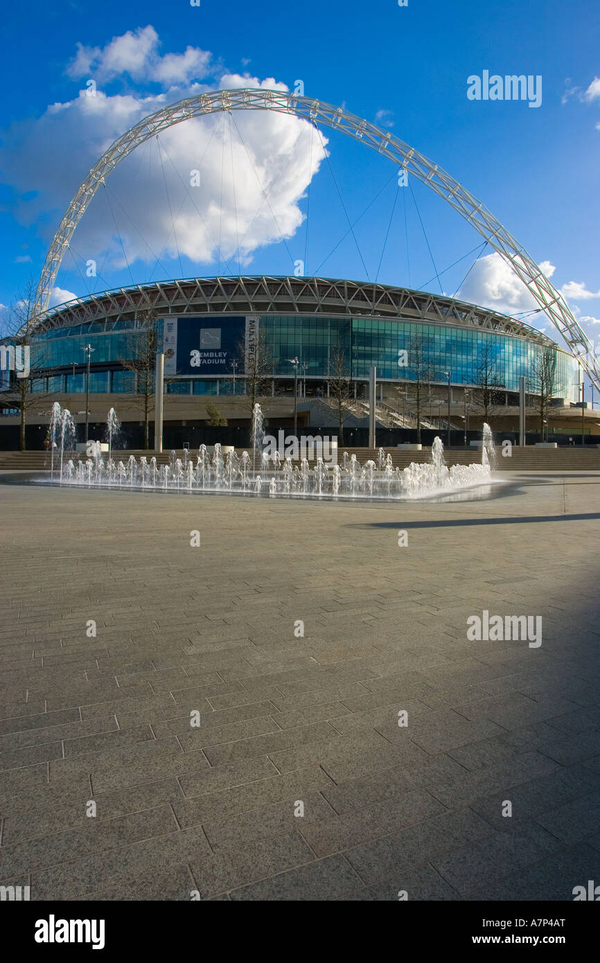 New Wembley Stadium UK England Stock Photo - Alamy
