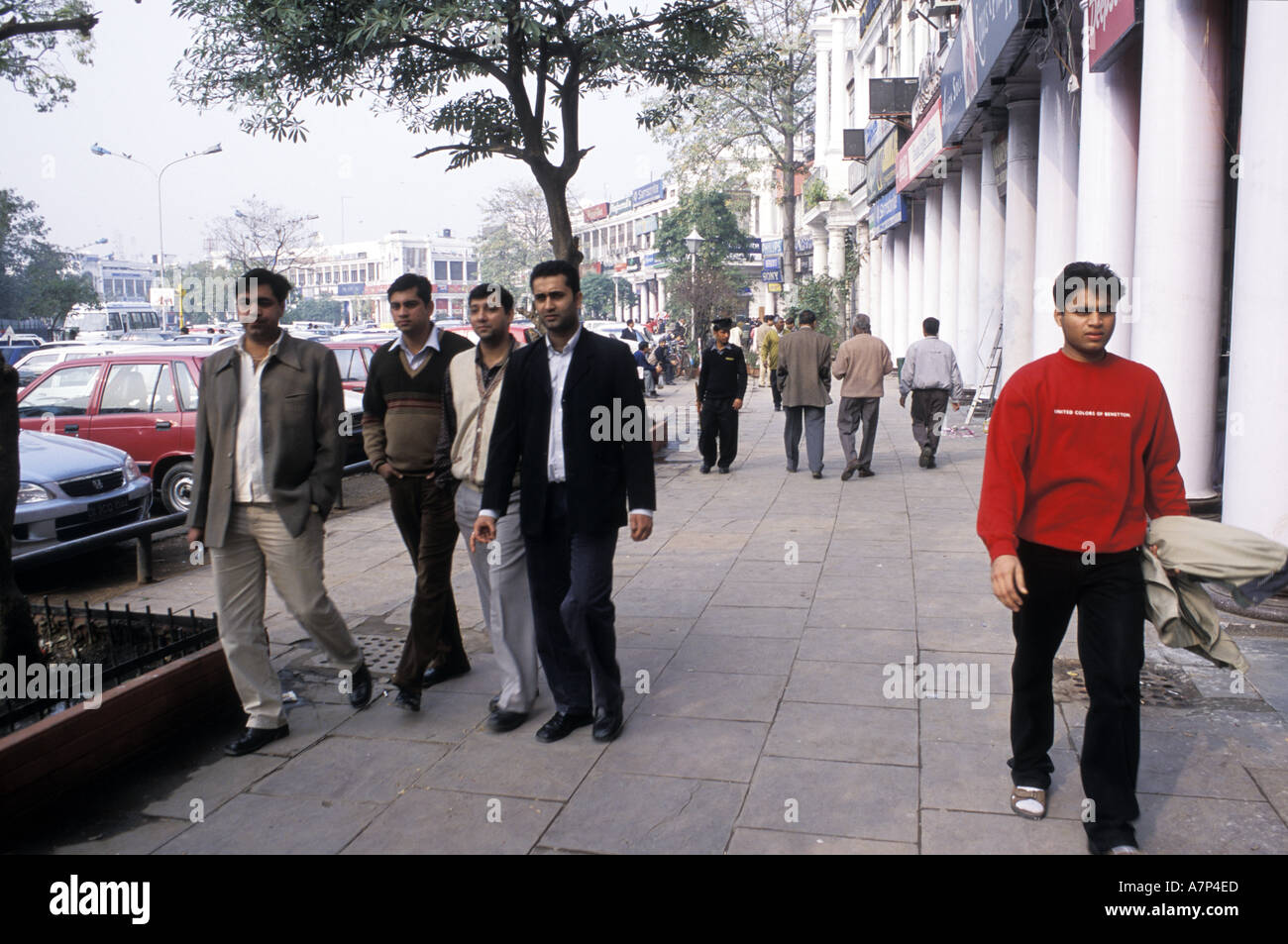 Middle class Indians in Delhi Capital city of India Stock Photo - Alamy