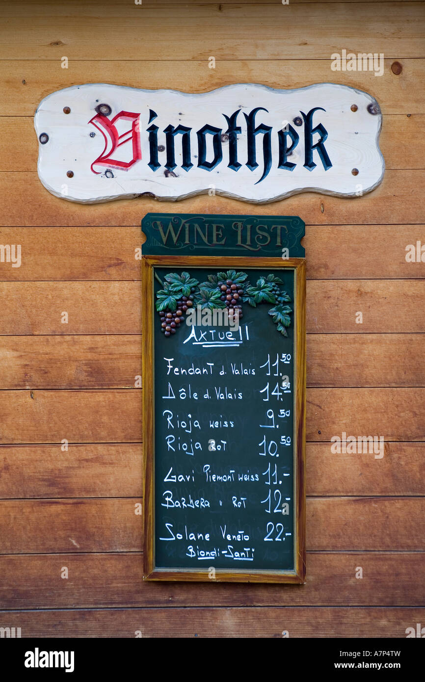 Grindelwald sign hi-res stock photography and images - Alamy