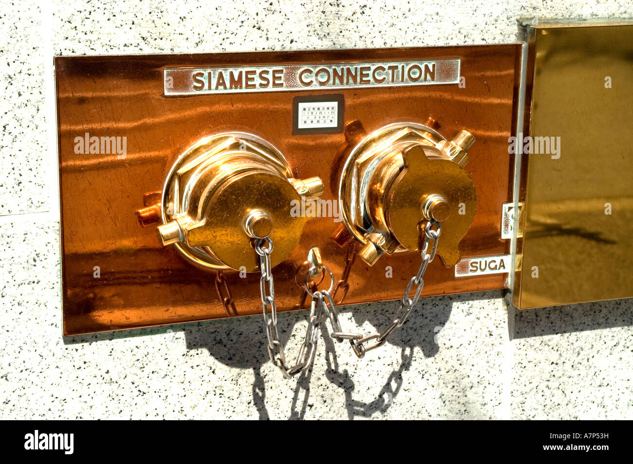 Siamese connection hi-res stock photography and images - Alamy
