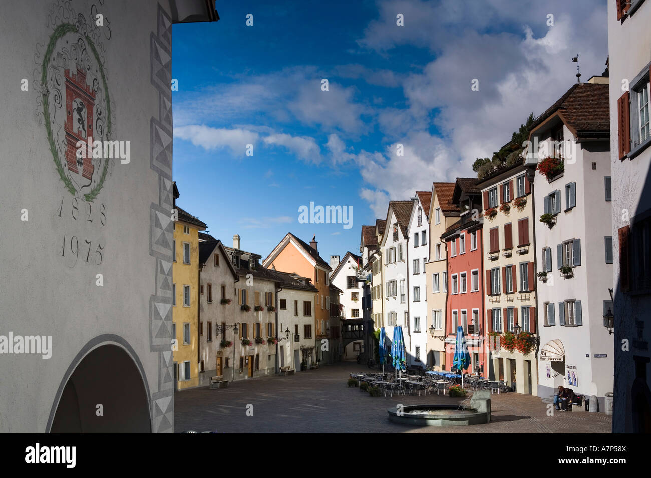 Old town, Chur, Graubunden, Switzerland Stock Photo - Alamy