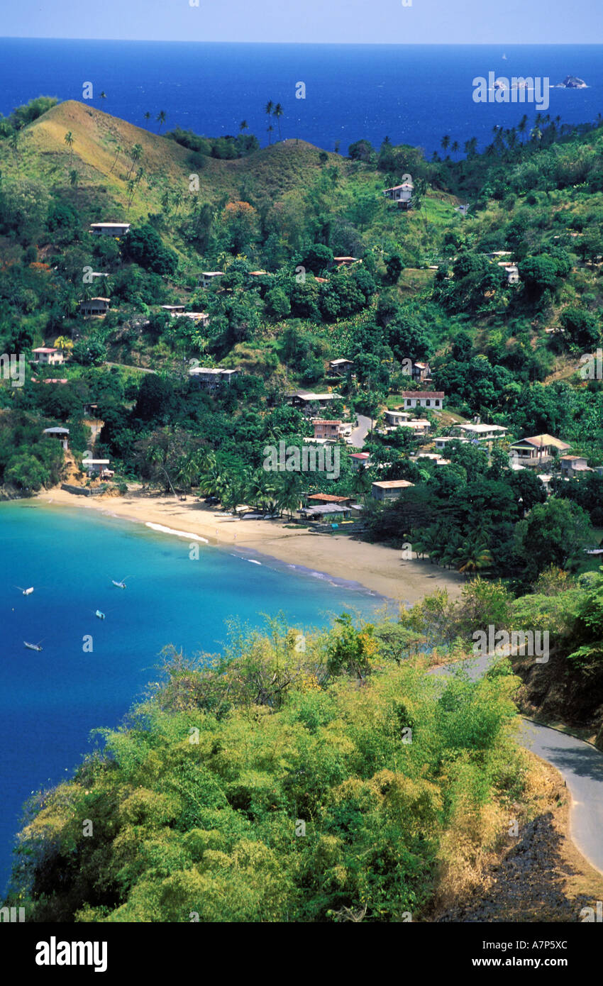 Trinidad and Tobago, Tobago, Castara Bay Stock Photo - Alamy