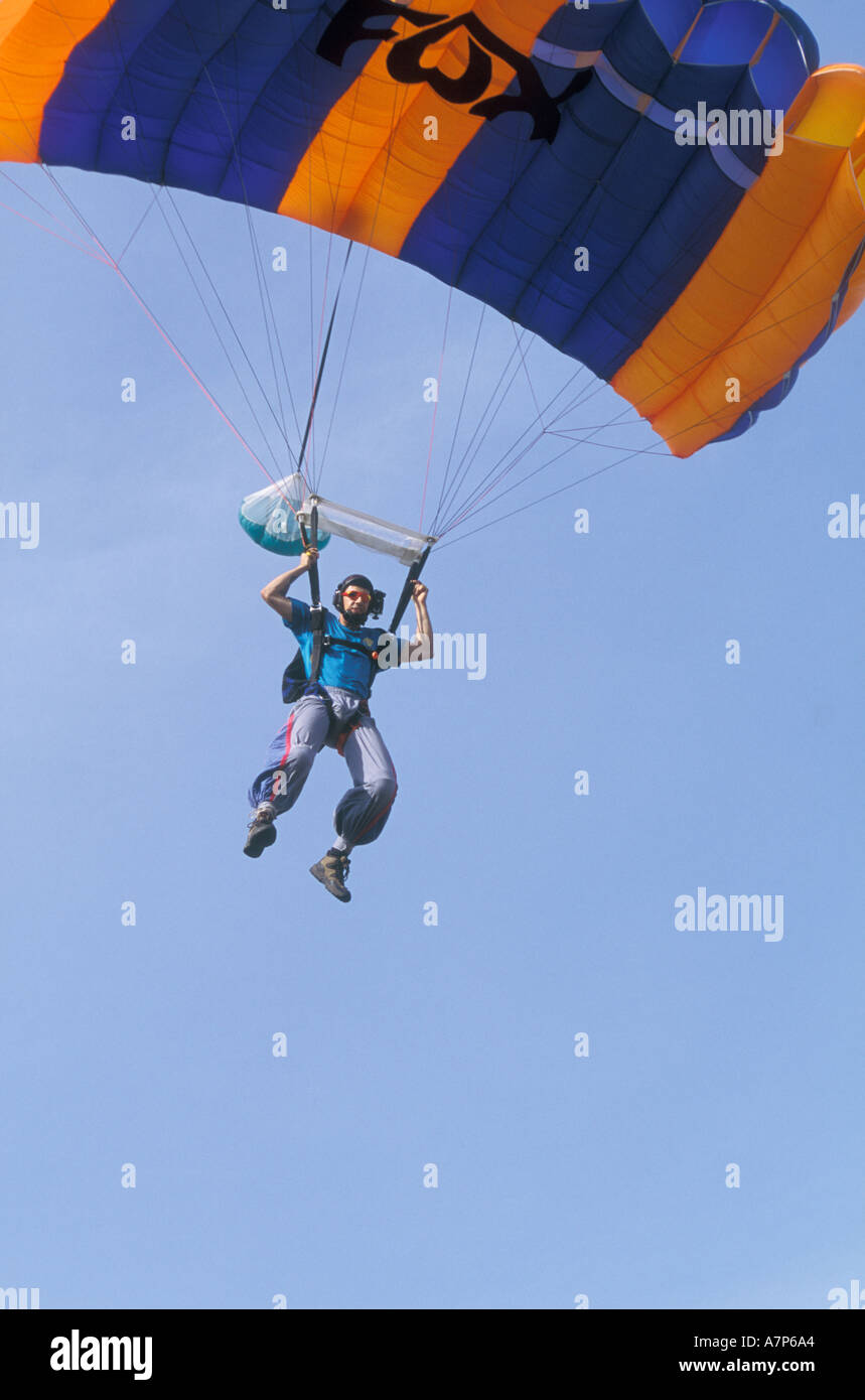 Parachuter Sky Diver Stock Photo - Alamy