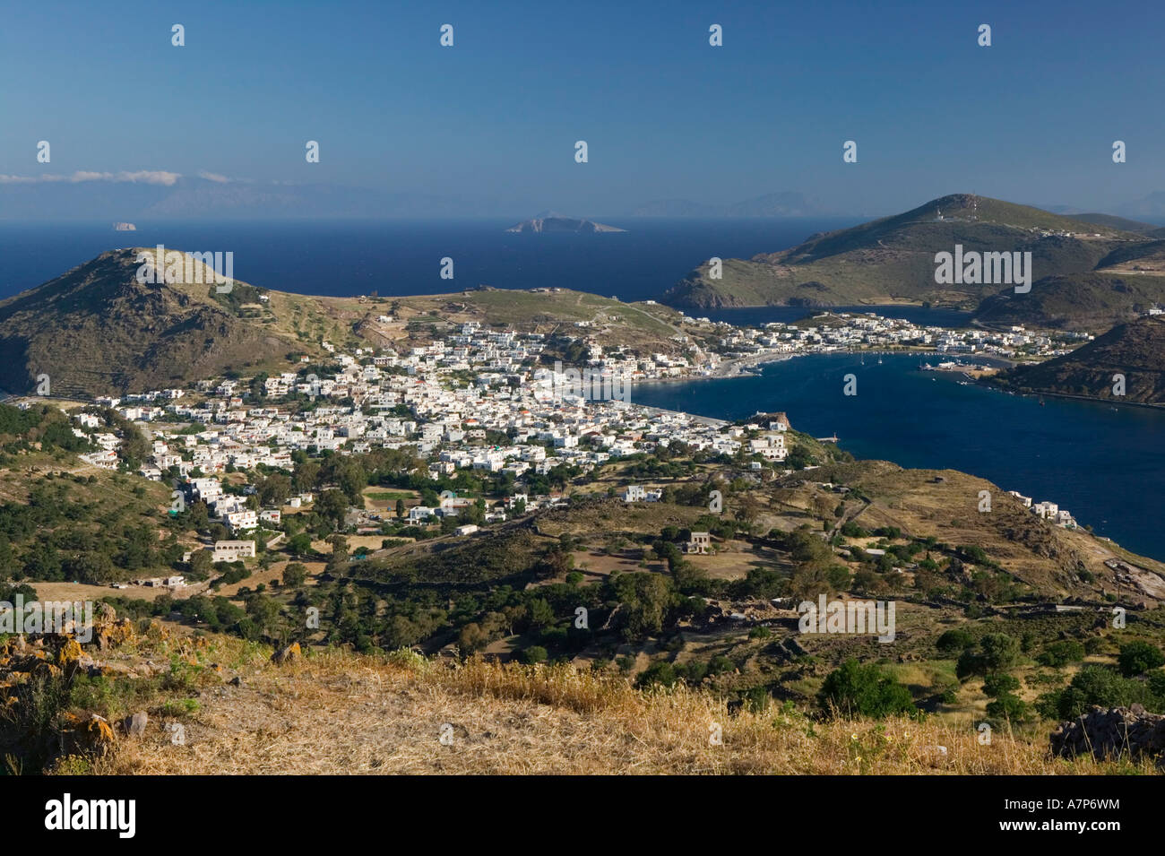 Skala, Patmos, Greece Stock Photo - Alamy