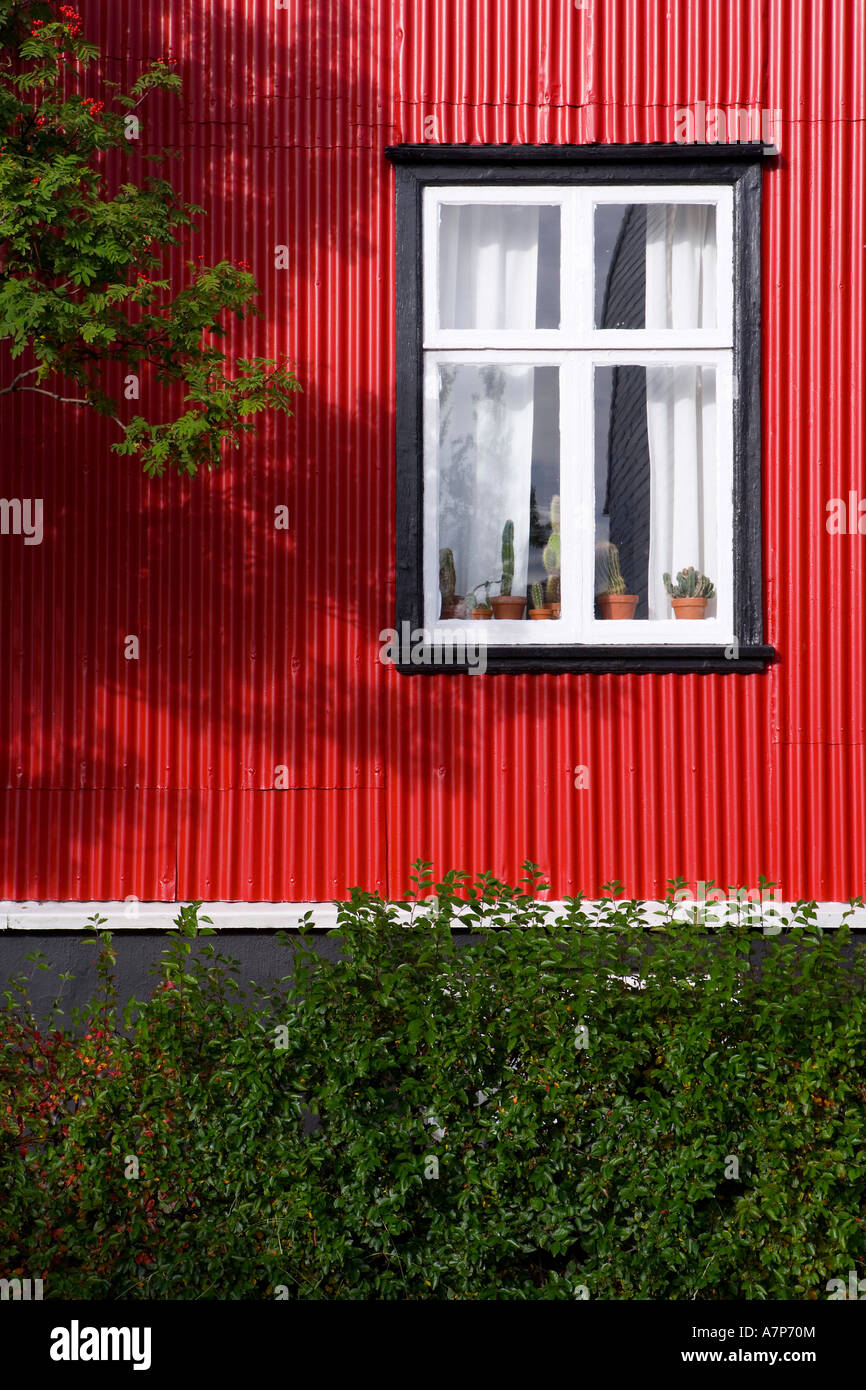 Window, Reykjavik, Iceland Stock Photo - Alamy