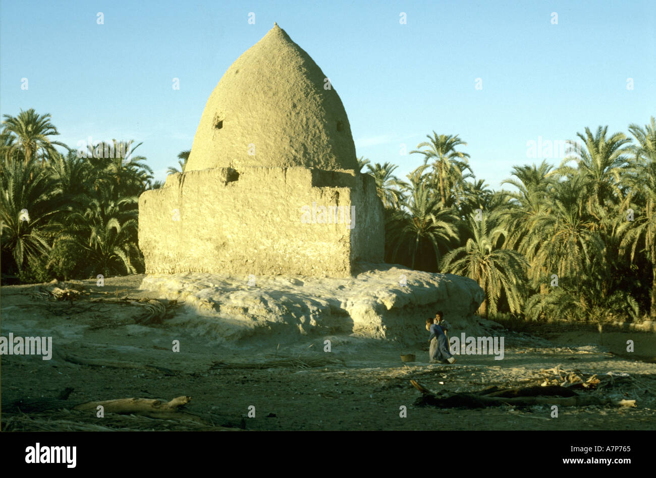 Tomb at Bahriya Oasis Stock Photo - Alamy