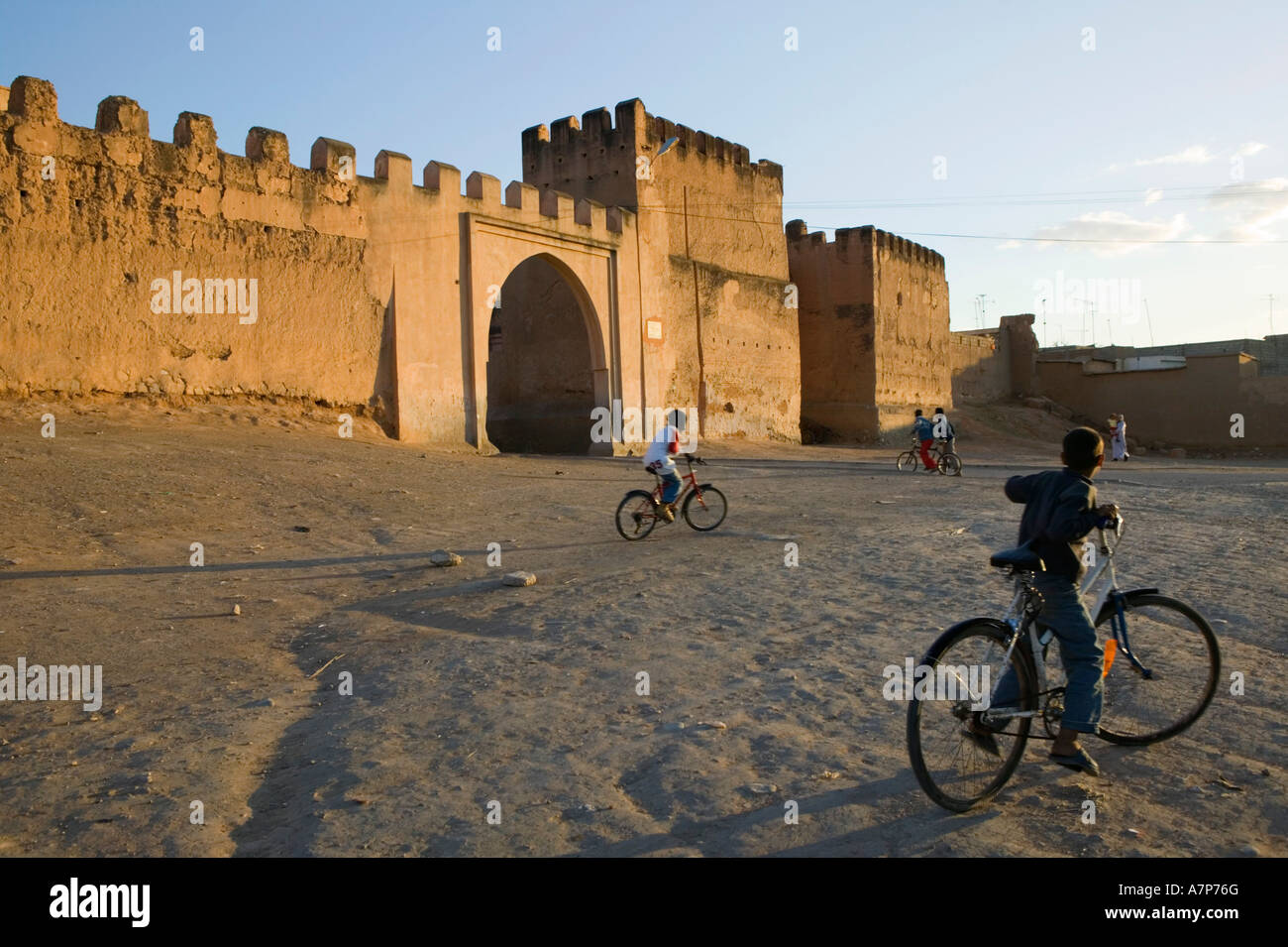 City Walls & Ramparts, Taroudant, Morocco Stock Photo - Alamy