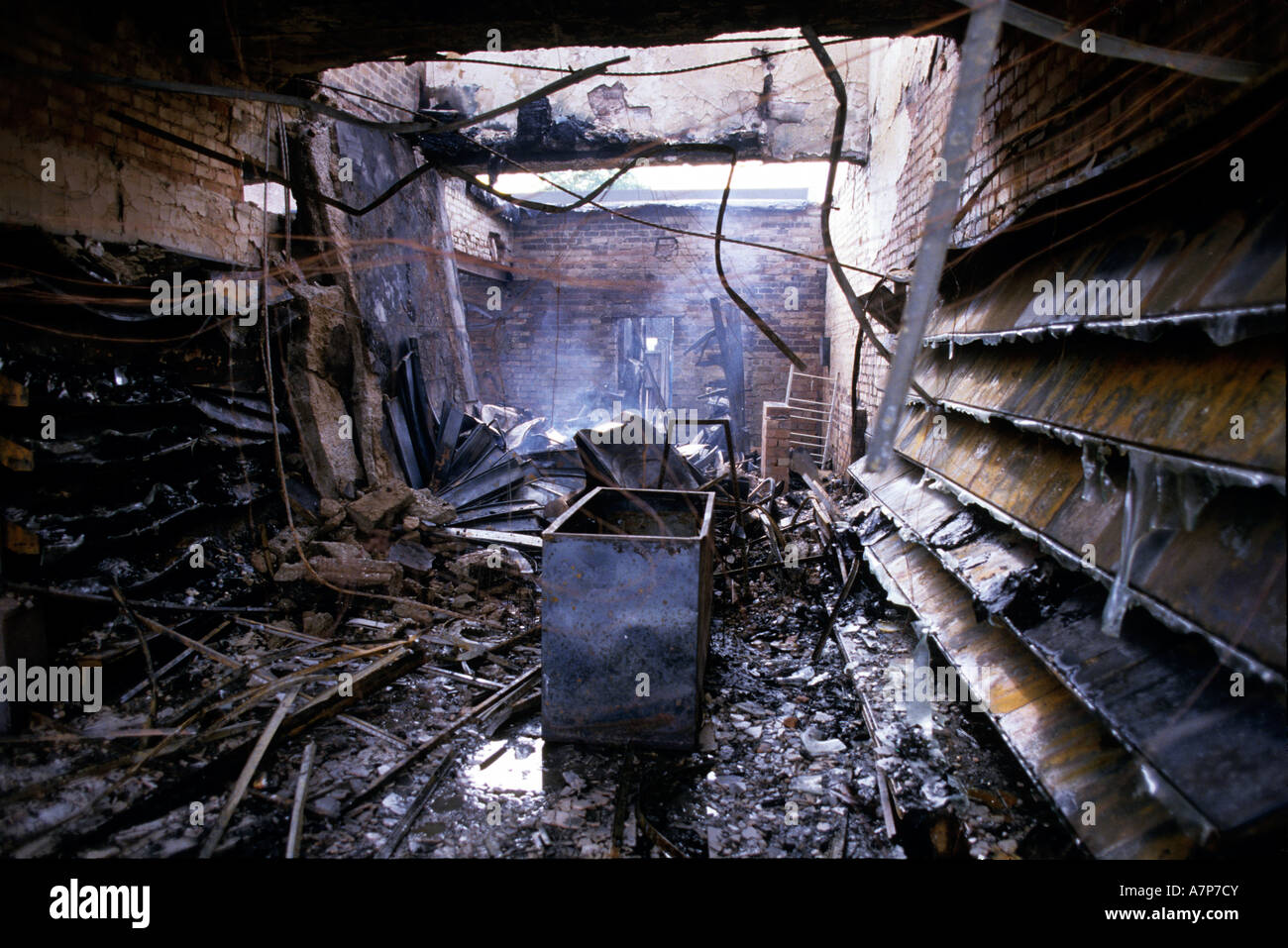 Handsworth Riots, Birmingham, England. 1985 The second Handsworth riots ...
