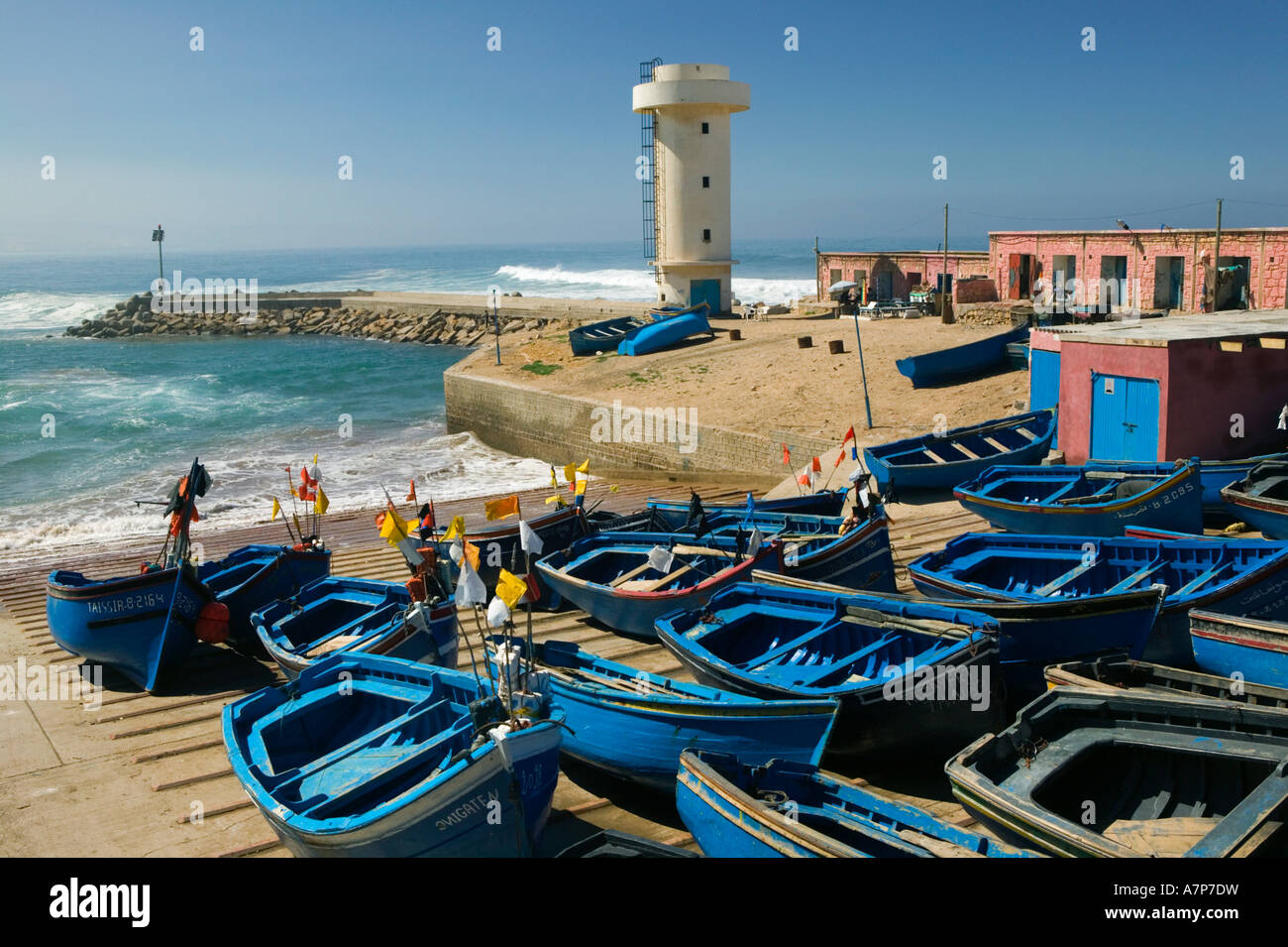 Imsouane, Atlantic Coast, Morocco Stock Photo - Alamy