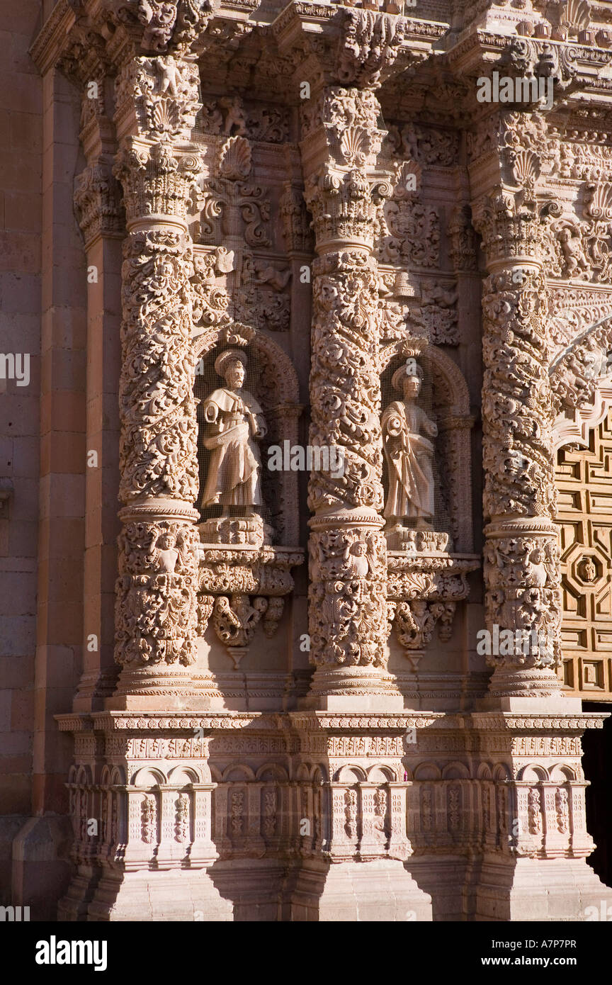 Baroque cathedral, Zacatecas, Mexico Stock Photo - Alamy