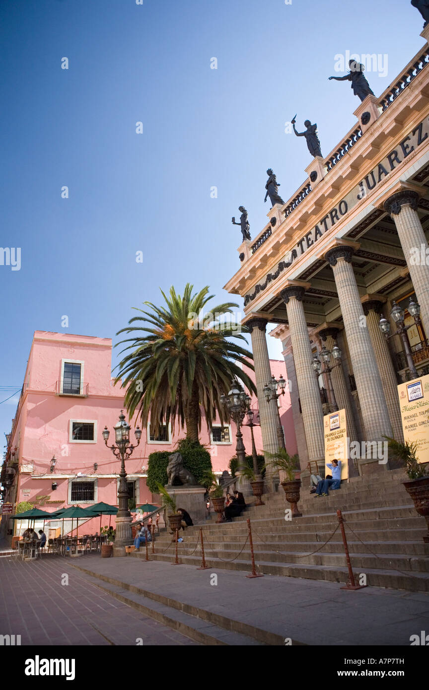 Teatro Juarez (Juarez Theatre), Guanajuato, Mexico Stock Photo - Alamy