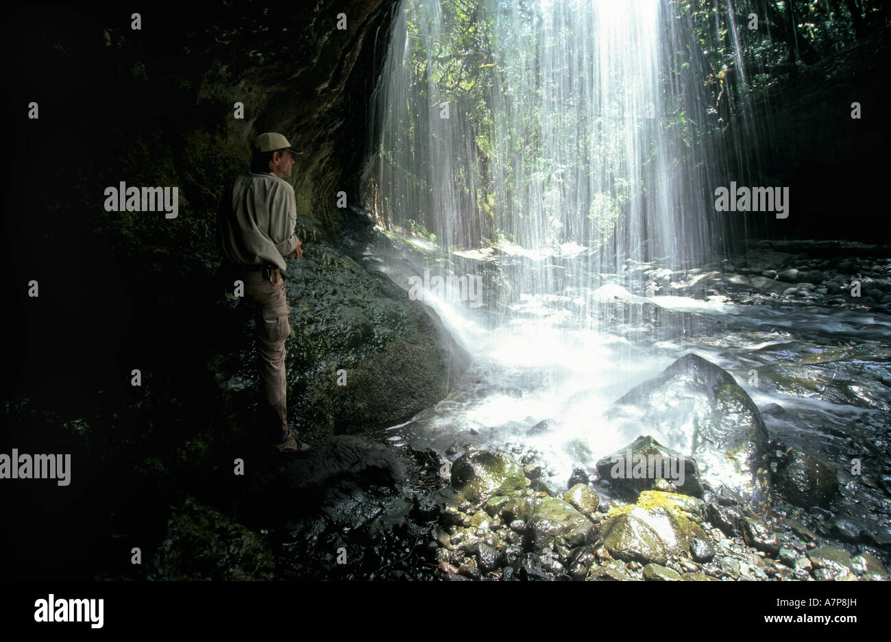 Waterfall arusha national park hi-res stock photography and images - Alamy