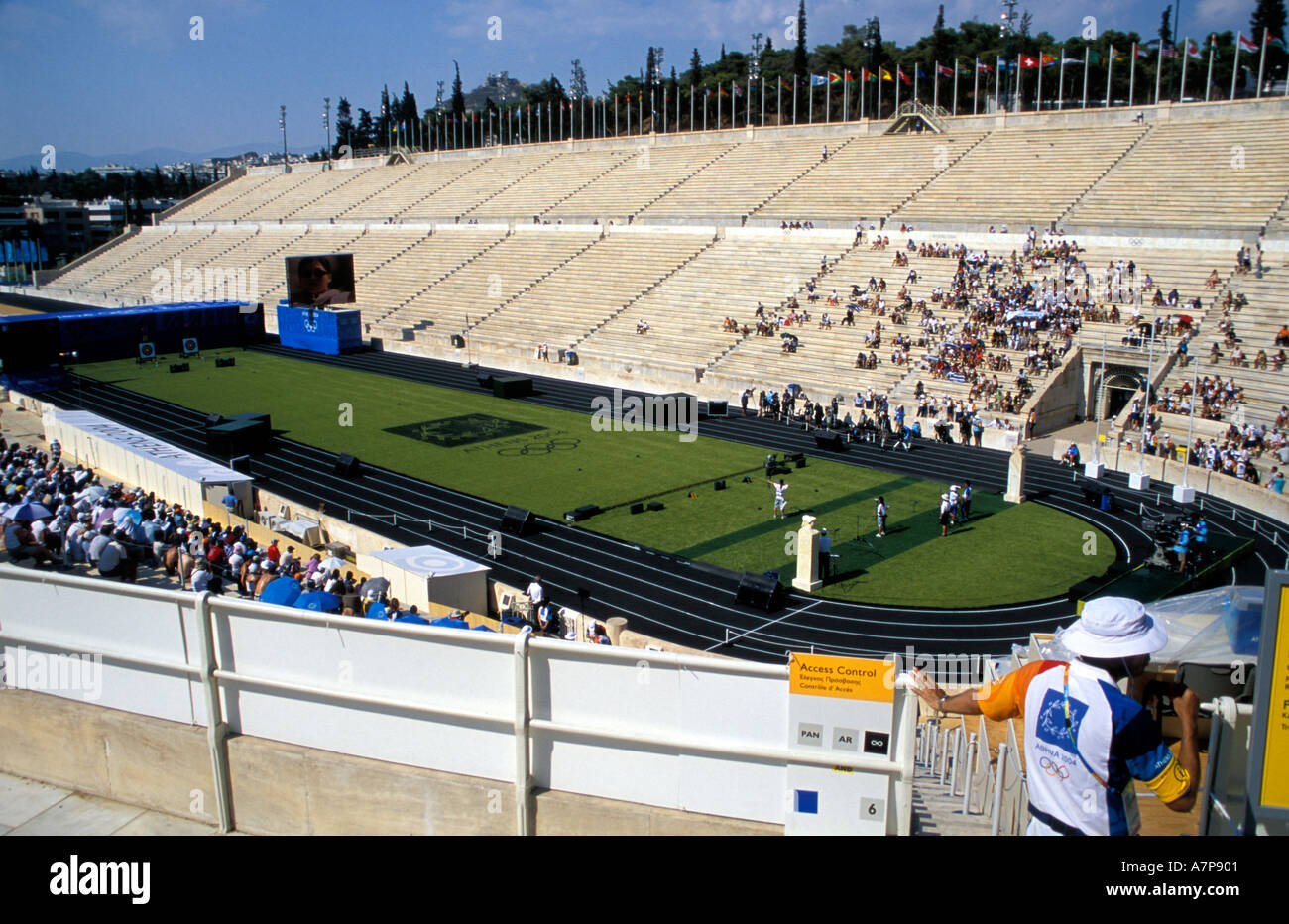 The Panathinaiko Stadium Stock Photo - Alamy