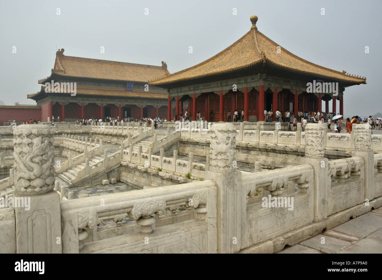 Hall of supreme harmony stairs hi-res stock photography and images - Alamy