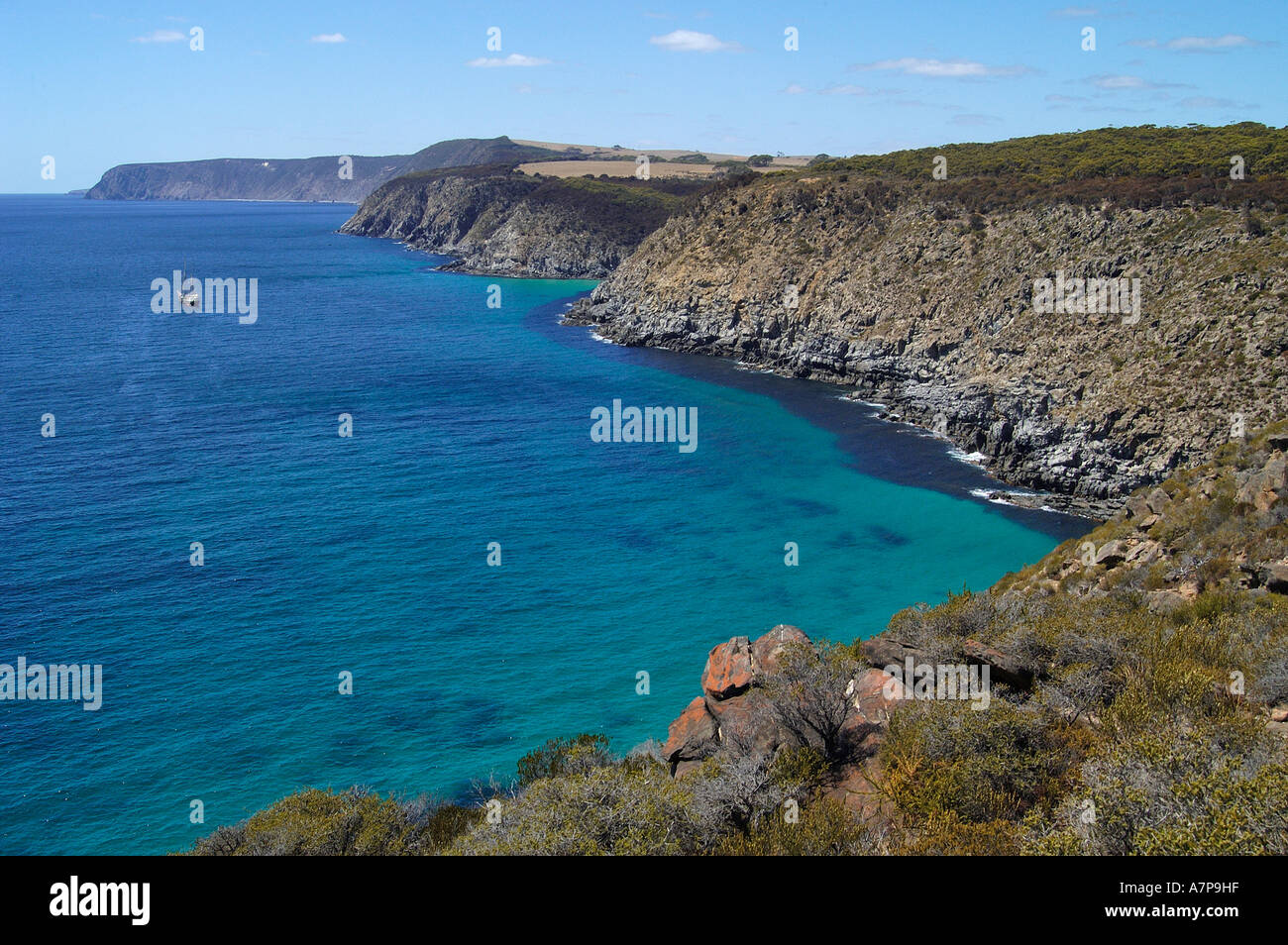 Cape Borda Flinders Chase NP Kangaroo Island Australia Stock Photo - Alamy