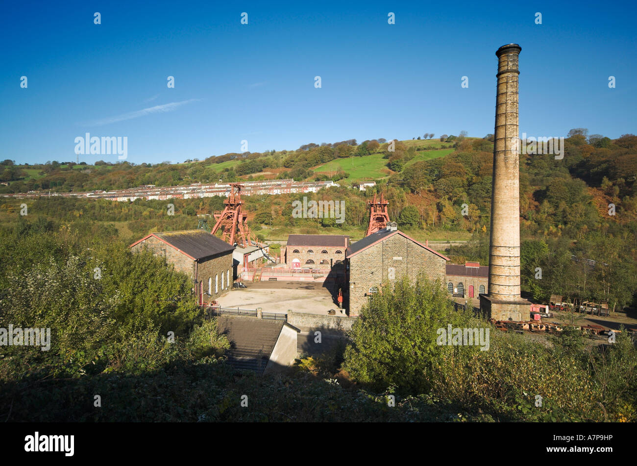 Former Lewis Merthyr Colliery (Now Rhondda Heritage Park), Trehafod ...