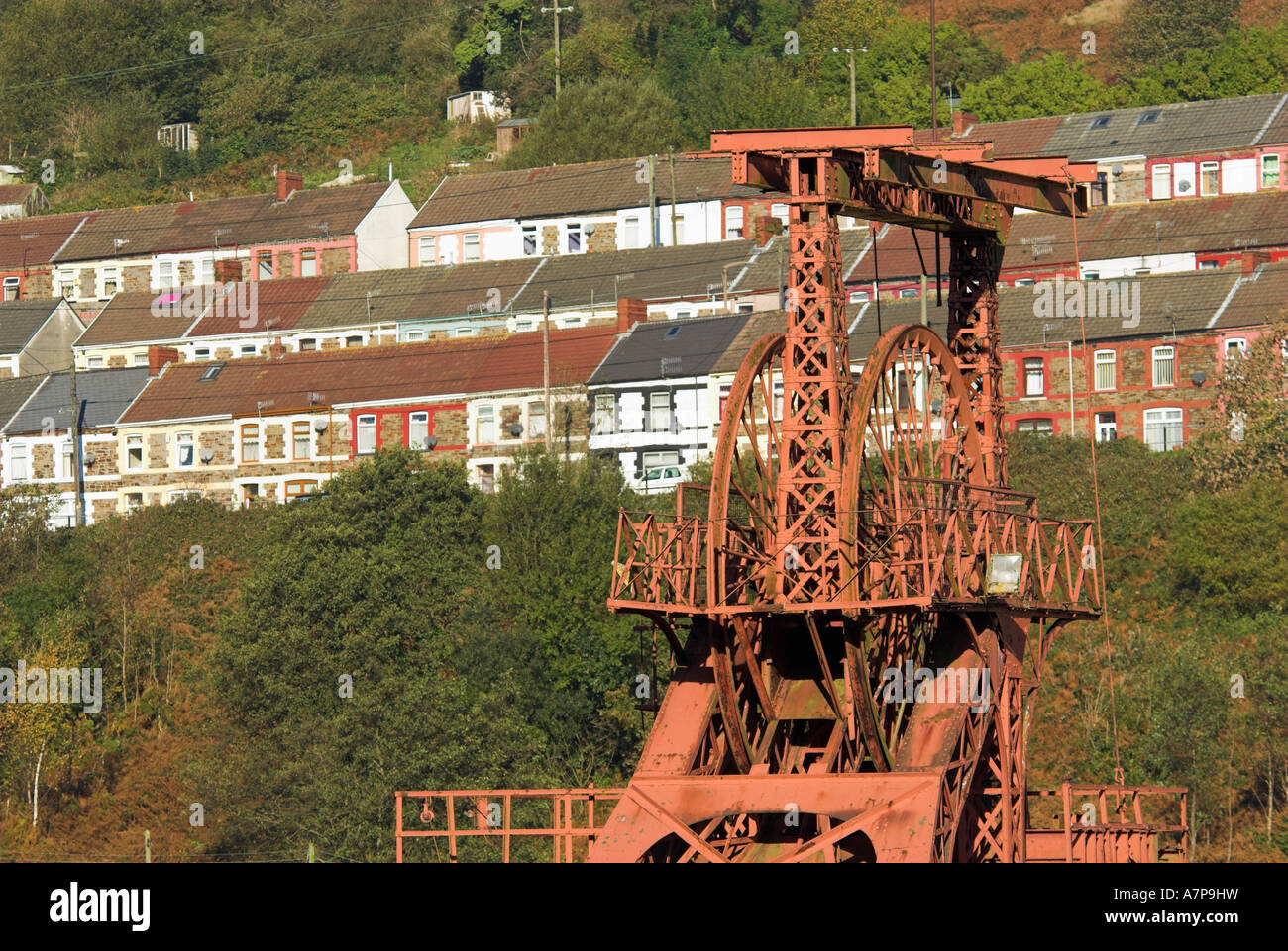 Former Lewis Merthyr Colliery (Now Rhondda Heritage Park), Trehafod ...