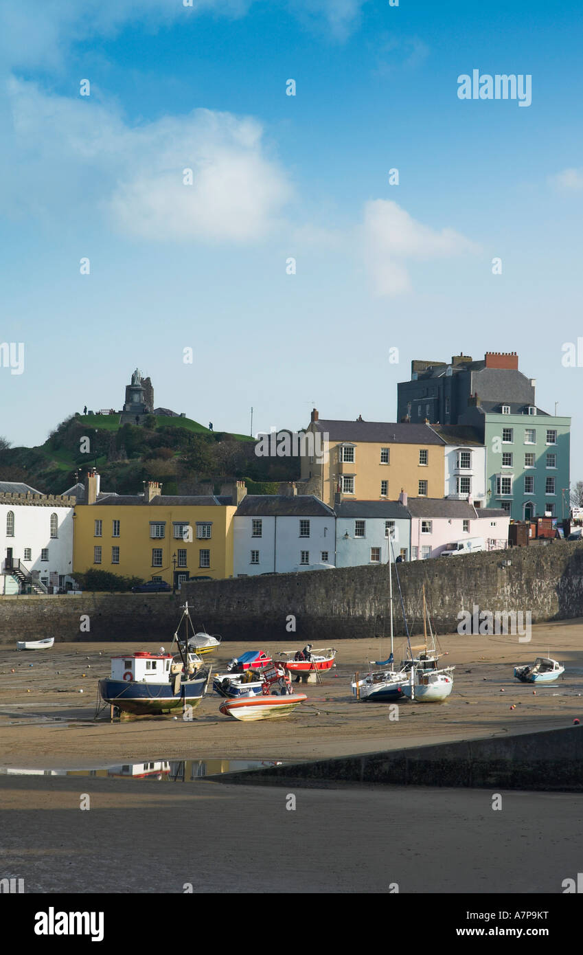 Tenby fishing boat harbour hi-res stock photography and images - Alamy
