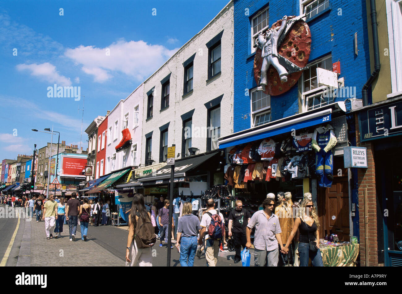Camden High Street, Camden Town, London, England Stock Photo - Alamy