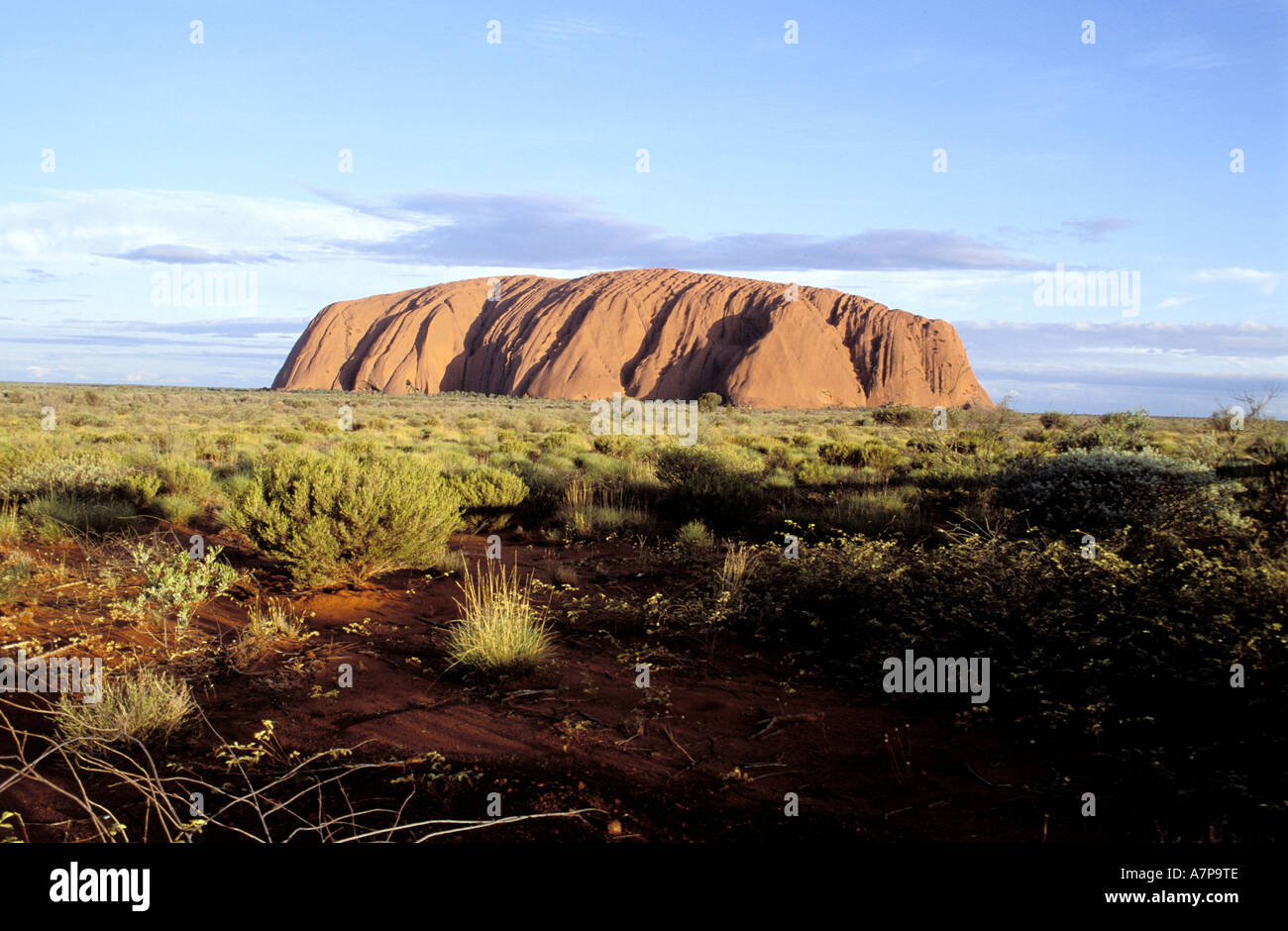 Australia, Northern Territory, Ayers Rock or Uluru Aboriginal sacred ...