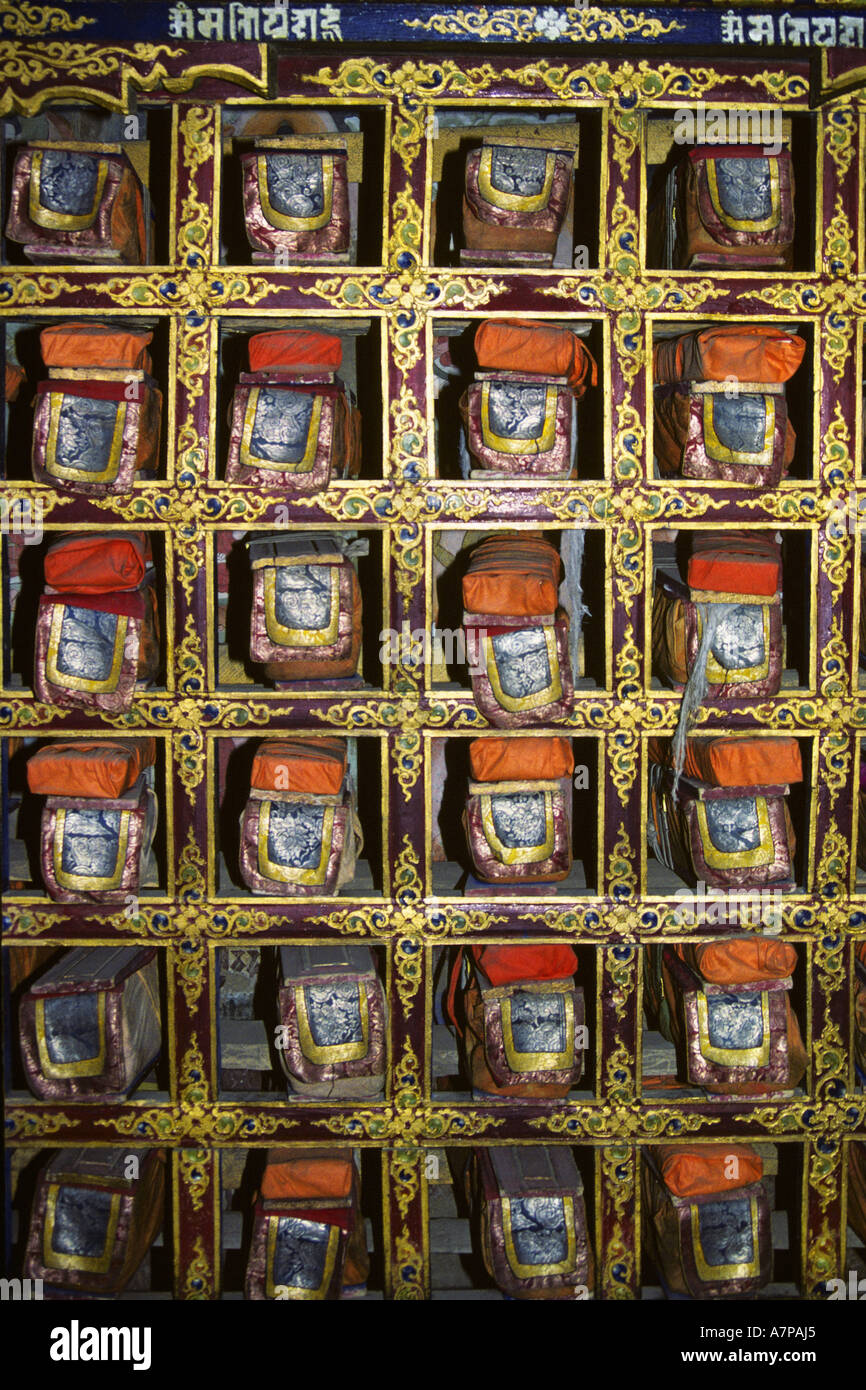 canon Kanjur, India, Ladakh Stock Photo - Alamy