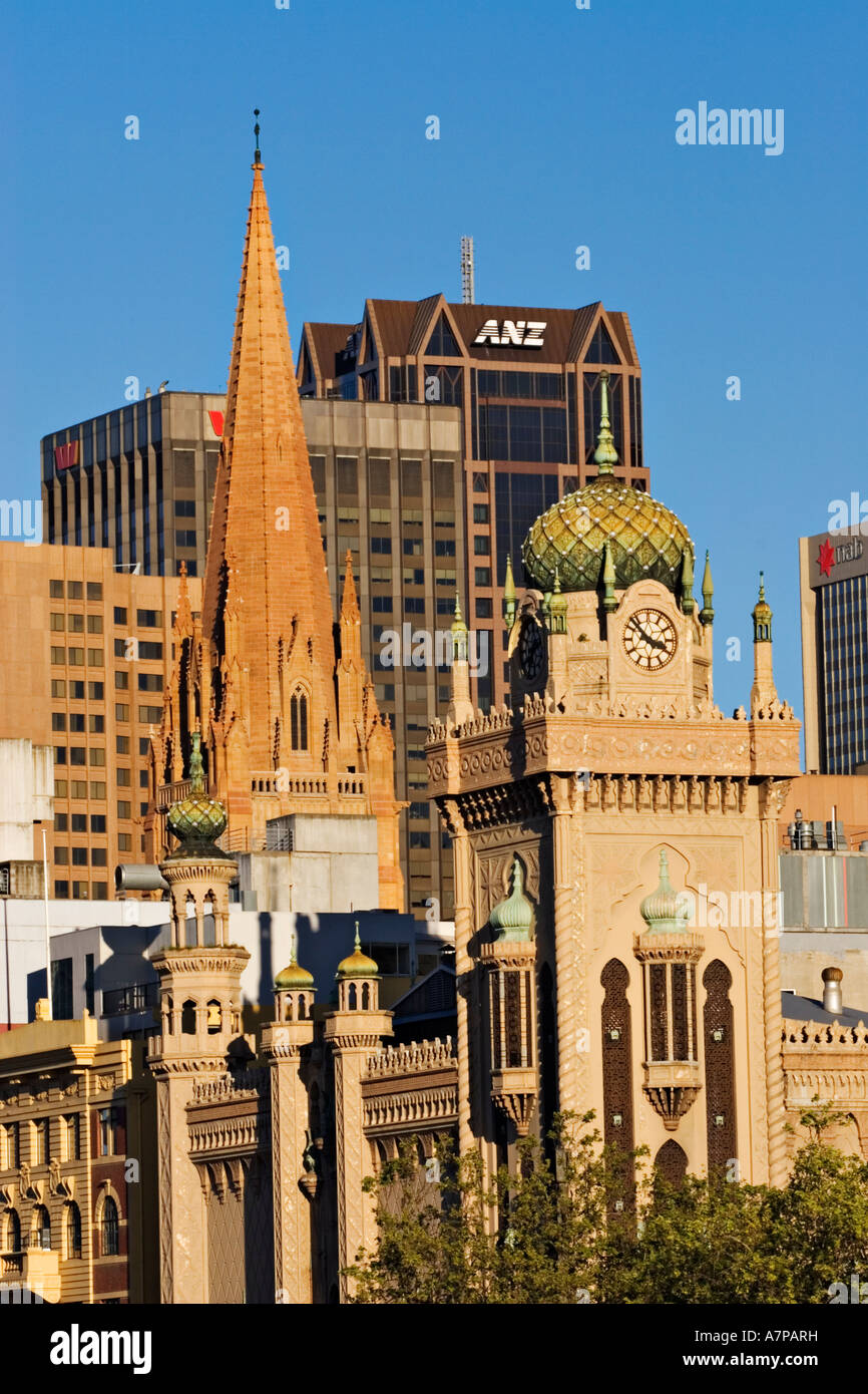 Melbourne Cityscape / Melbourne`s unique contrast of architecture ...
