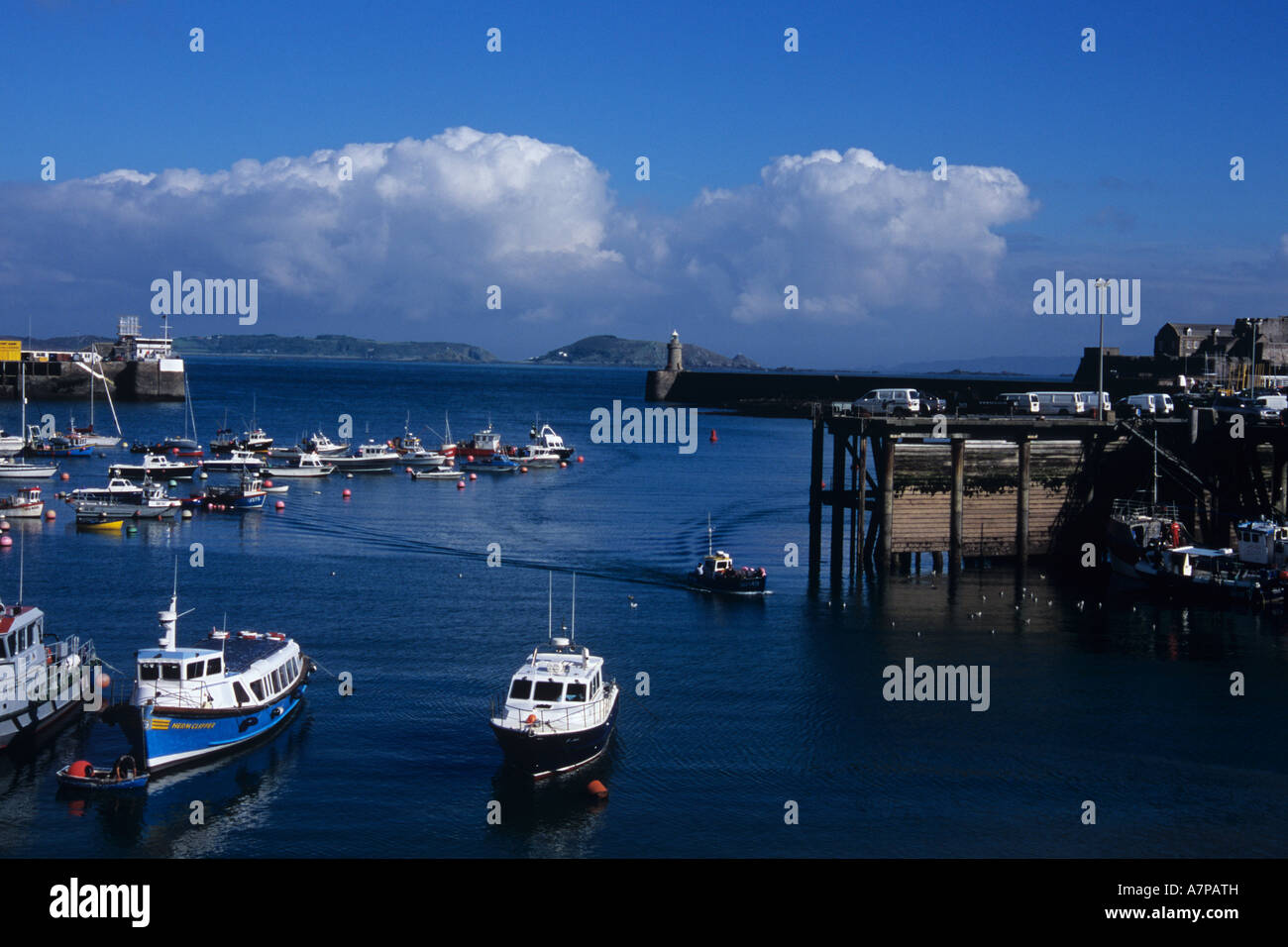 The Harbour, Saint Peter Port, Guernsey Stock Photo - Alamy