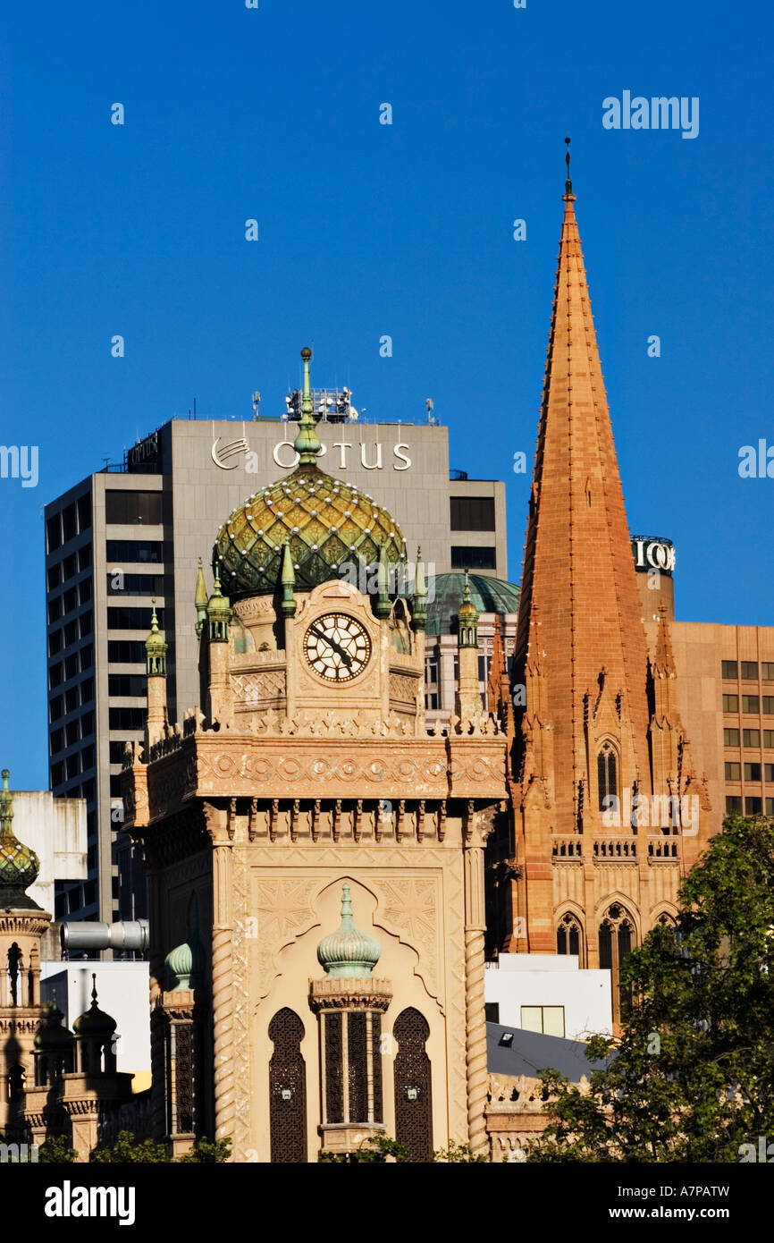 Melbourne Cityscape / Melbourne`s unique contrast of architecture ...