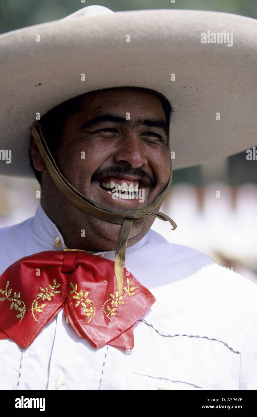 Mexico, Federal District, Mexico City, Rancho de la Villa, rodeo show ...