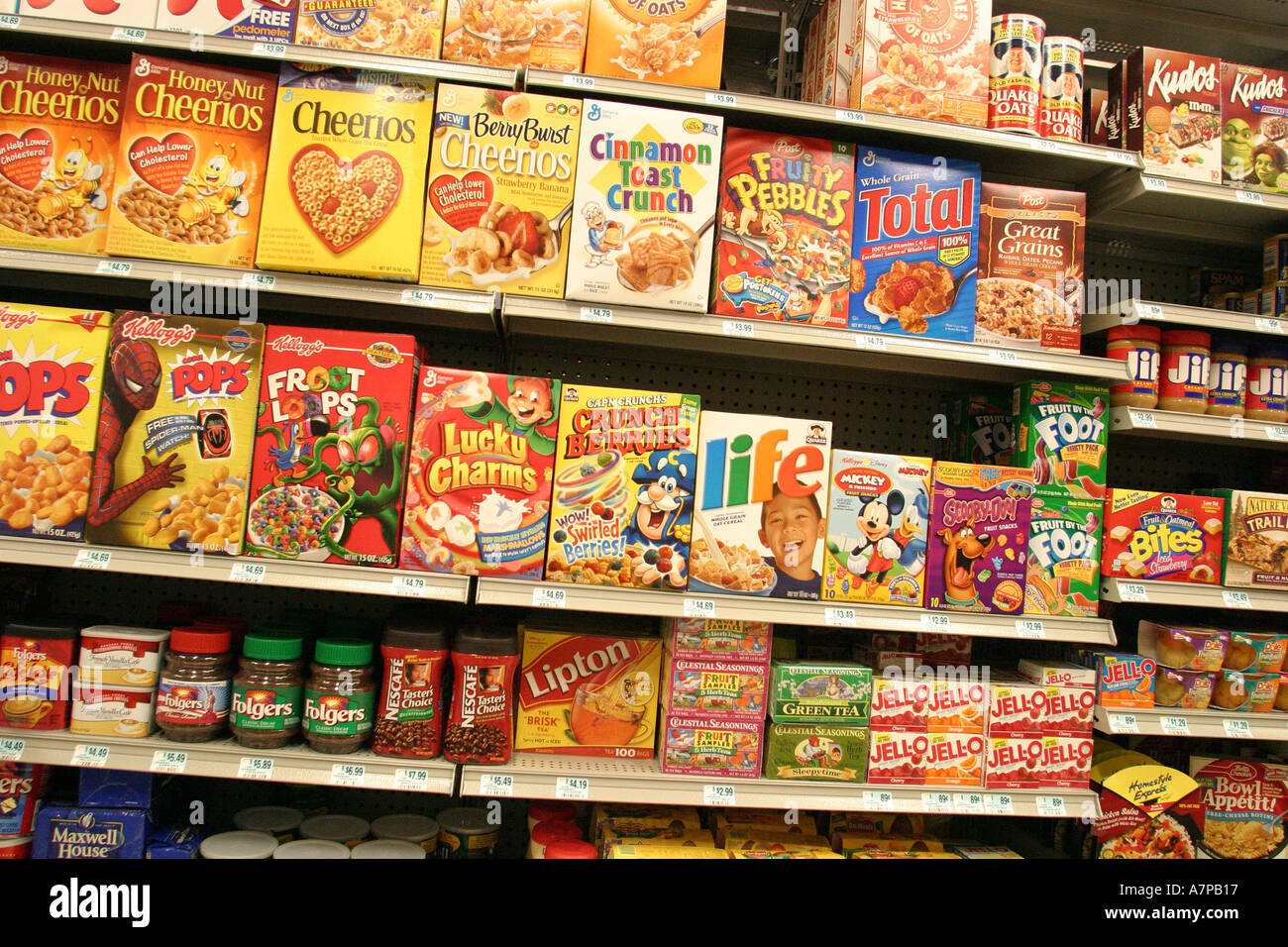 Miami Beach Florida,Eckerd Drug Store,food,cereal product products ...