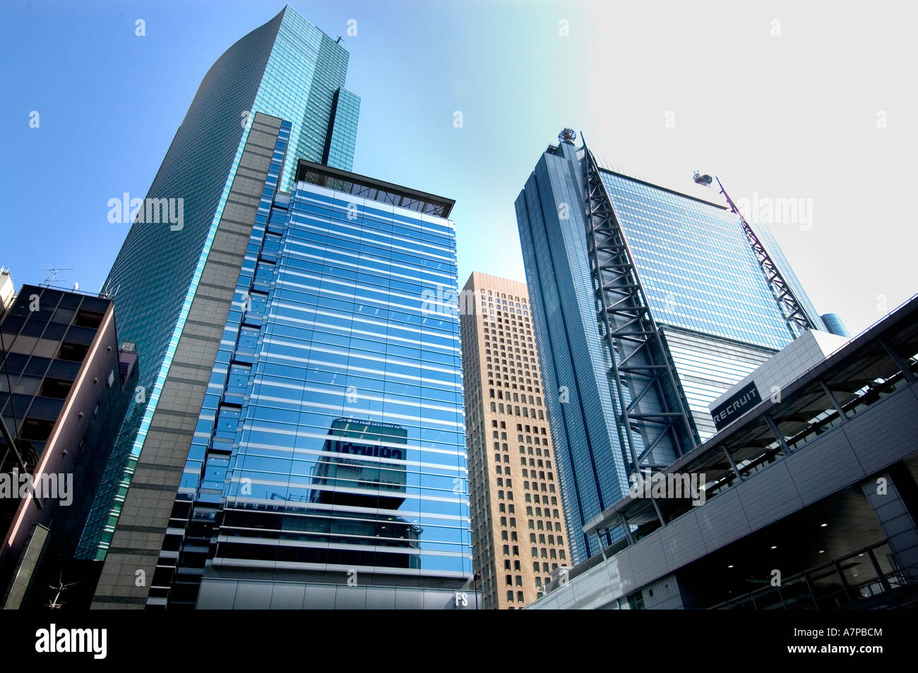 Japan Ginza Tokyo modern city town urbanism house Stock Photo - Alamy