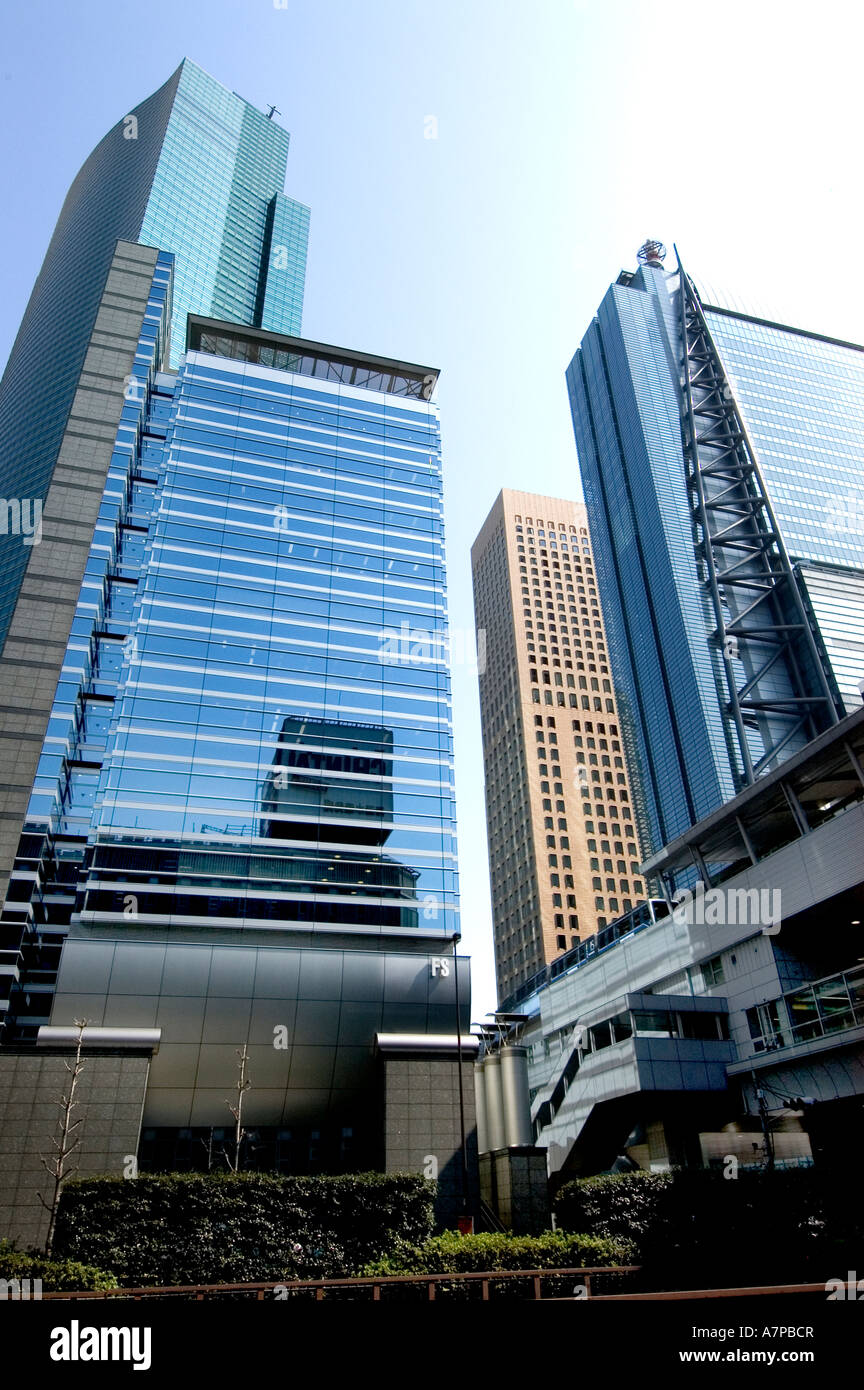 Japan Ginza Tokyo modern city town urbanism house Stock Photo - Alamy