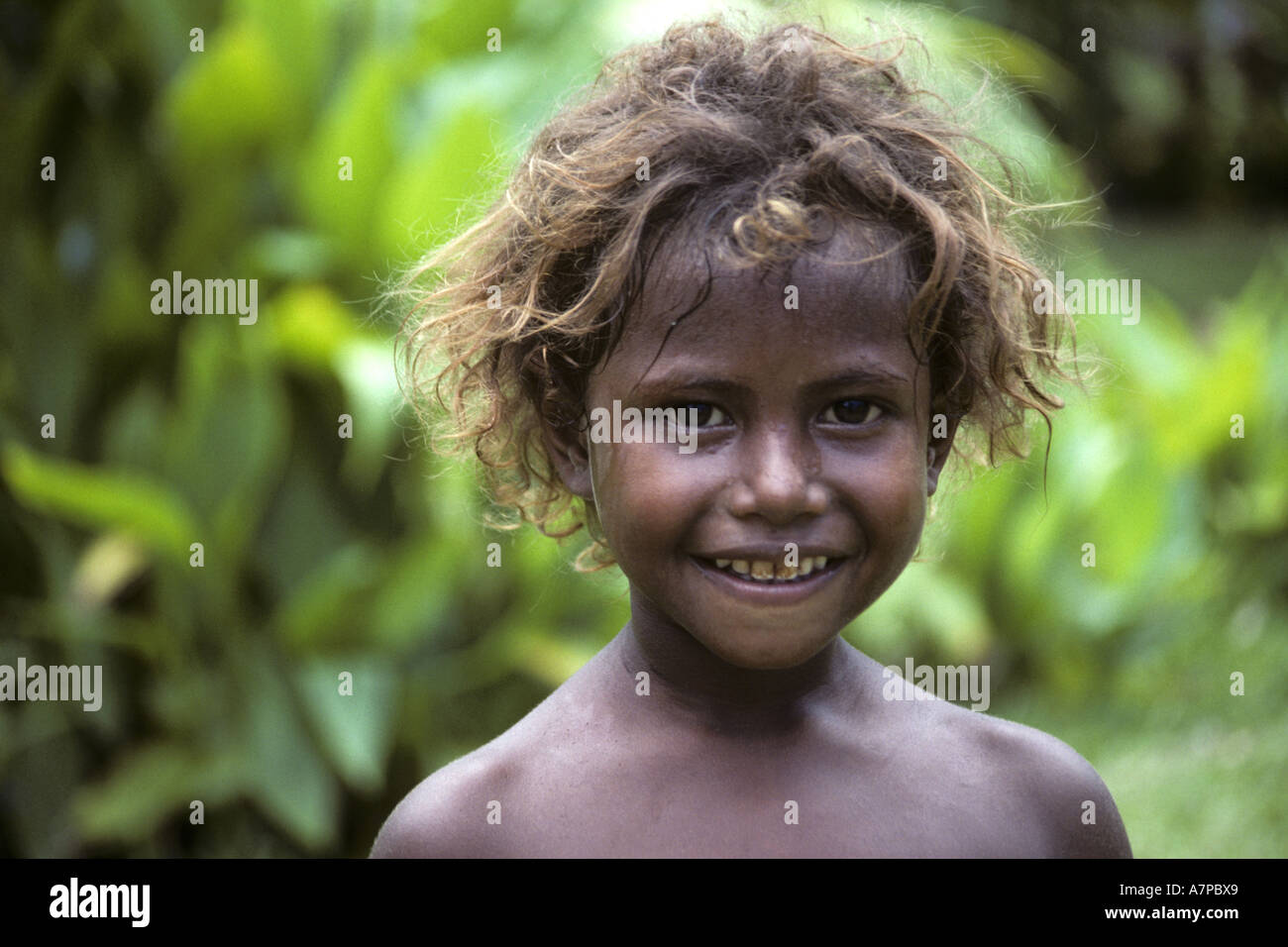 smiling child, Papua New Guinea Stock Photo - Alamy