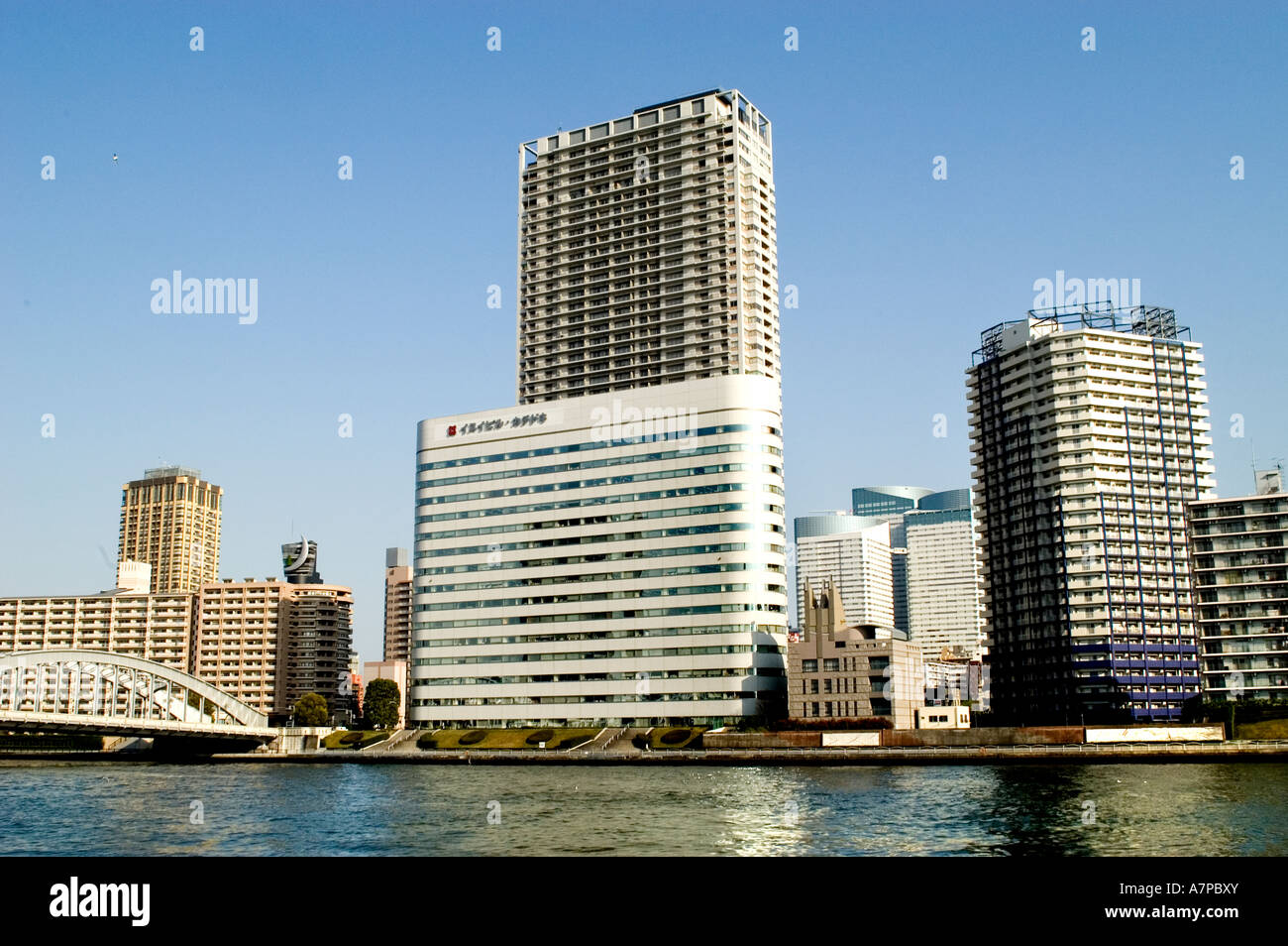 Sumida River Japanese Asia Tokyo Asian Far East Stock Photo - Alamy