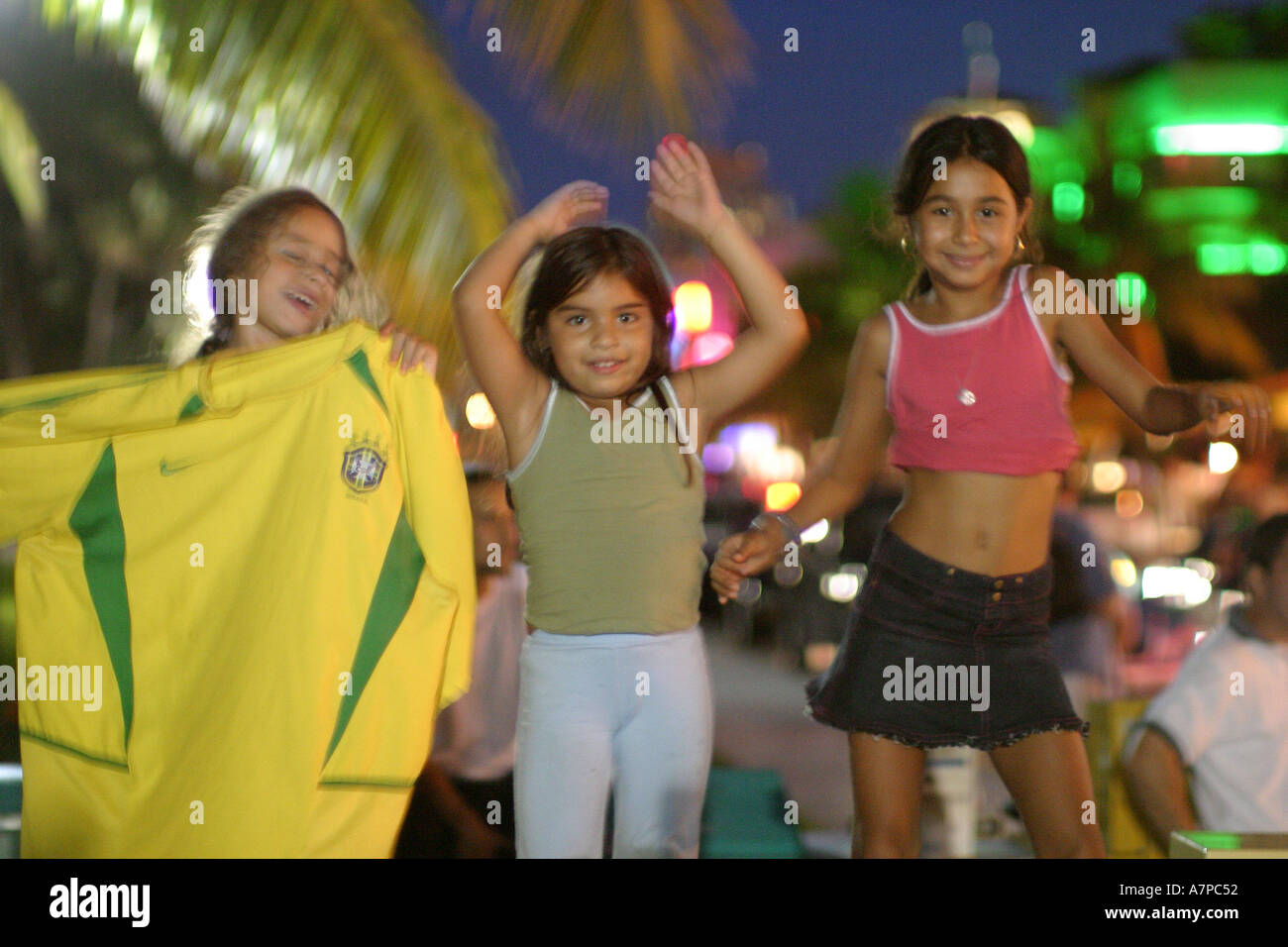 Miami Beach Florida,South Beach,Ocean Drive,Brazil wins Copa America ...