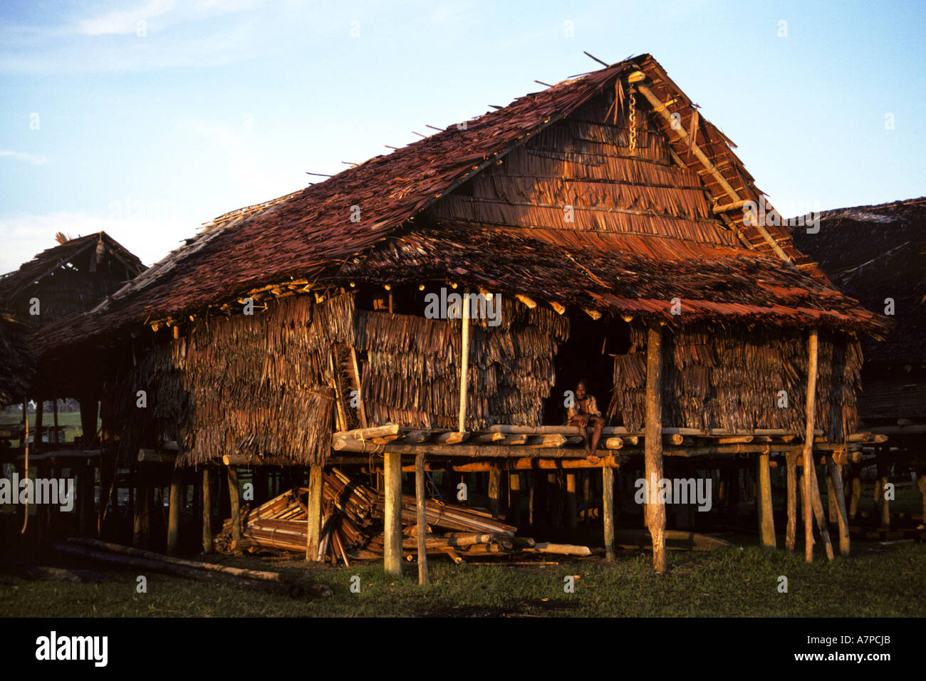 Papua New Guinea Houses On Water
