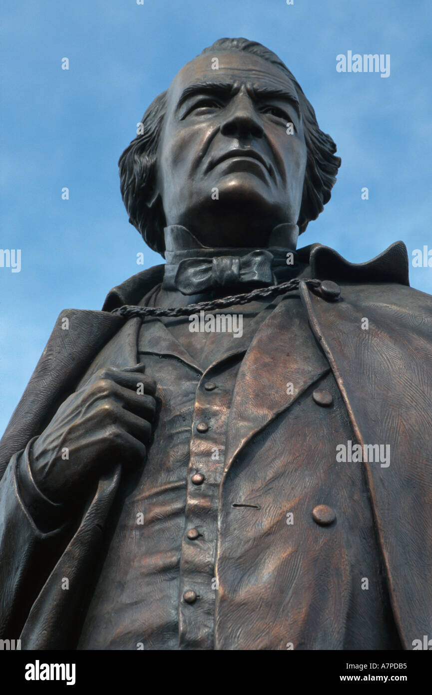 Tennessee Greeneville Andrew Johnson statue,public art,memorial,public ...