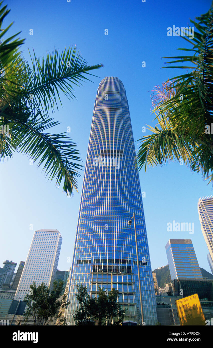 China, Hong Kong, Central, IFC, International Finance Centre Building ...