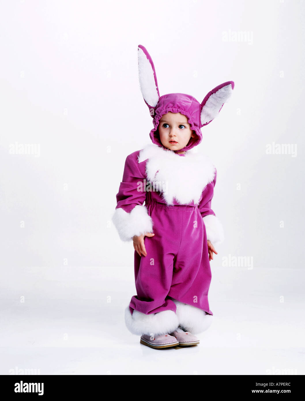 indoor studio child kid 5 10 stand dress costume rabbit ear ears party ...