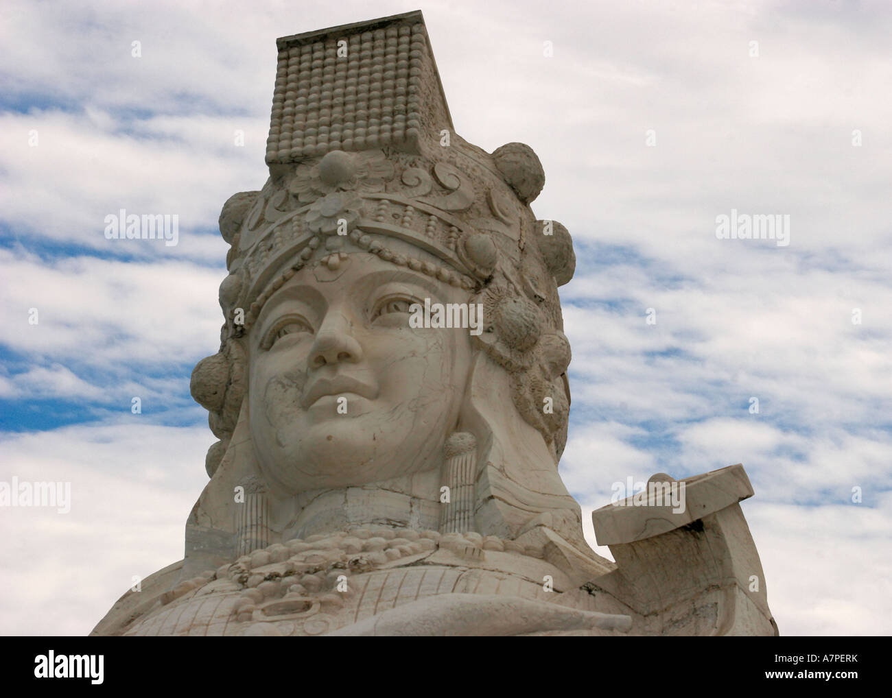 A-Ma Statue at Mountain Dep Sek Tong in Coloane, Macau Stock Photo - Alamy