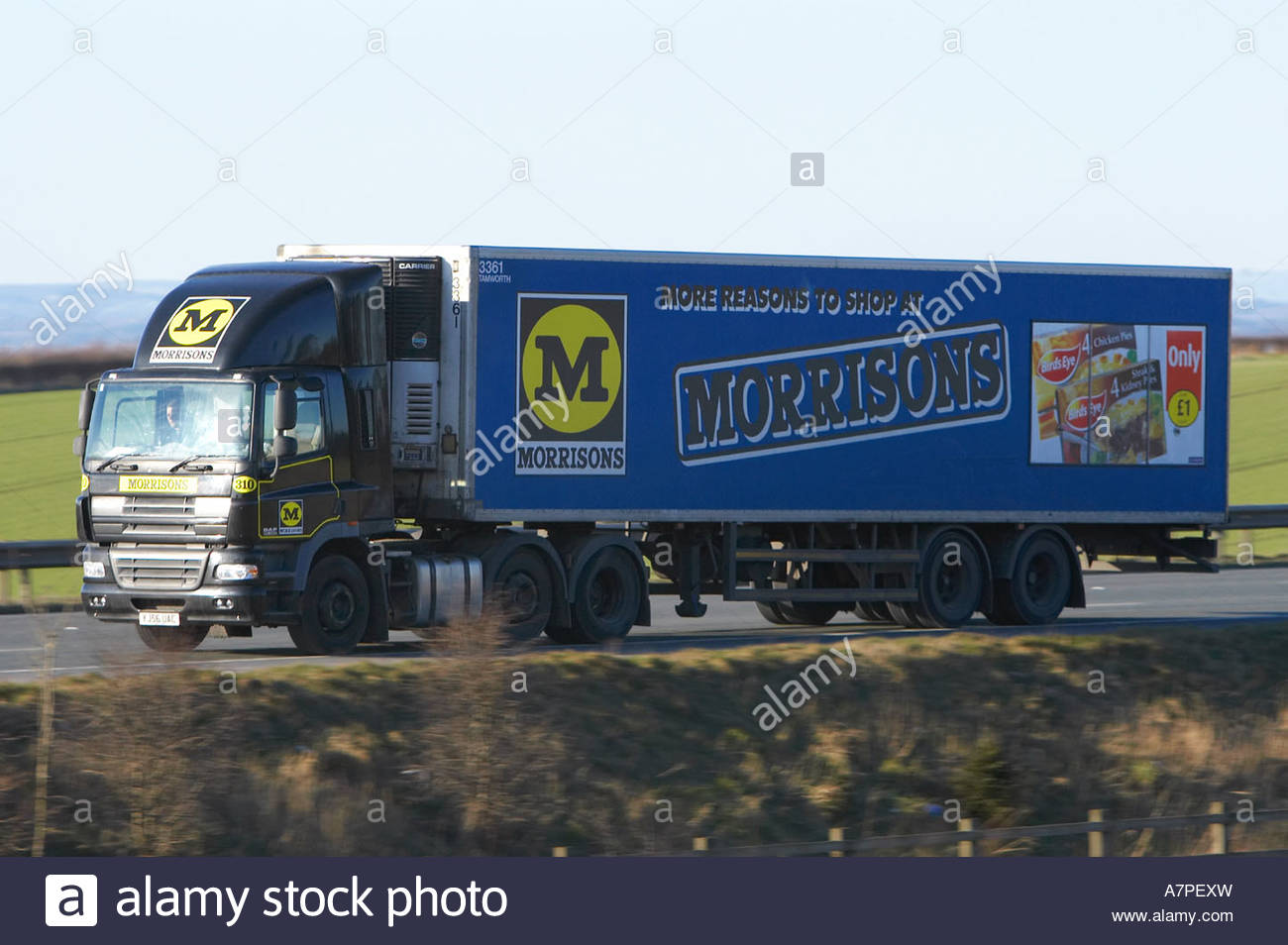 Morrisons Lorry High Resolution Stock Photography and Images - Alamy