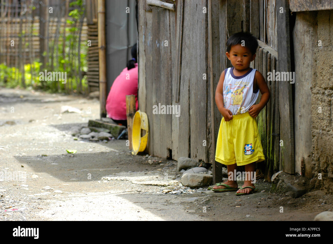 Little boy in Philippines Stock Photo - Alamy