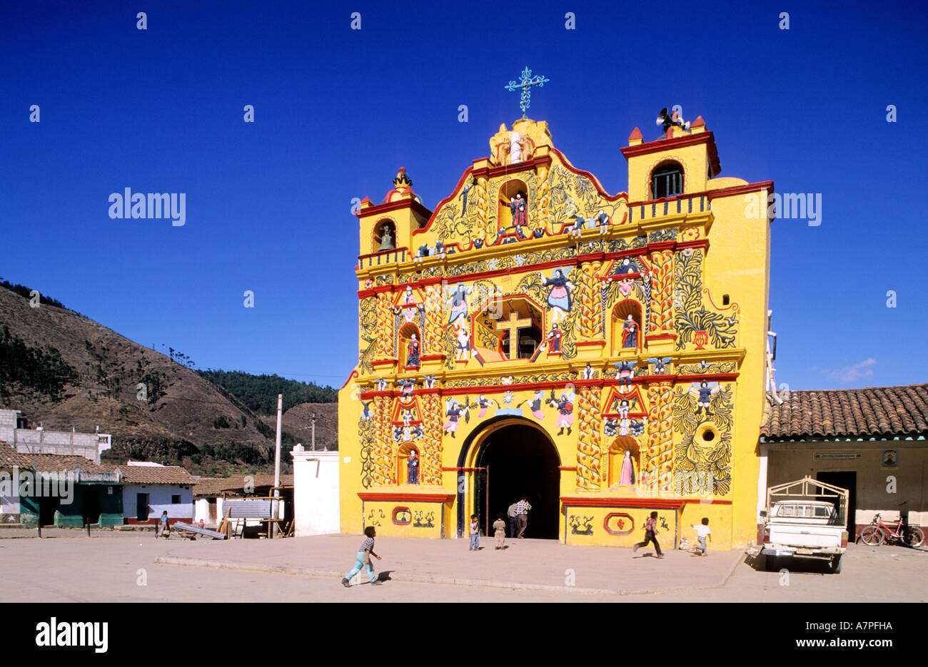 Guatemala, Western Cordillera, Quetzaltenango Department, San Andres ...