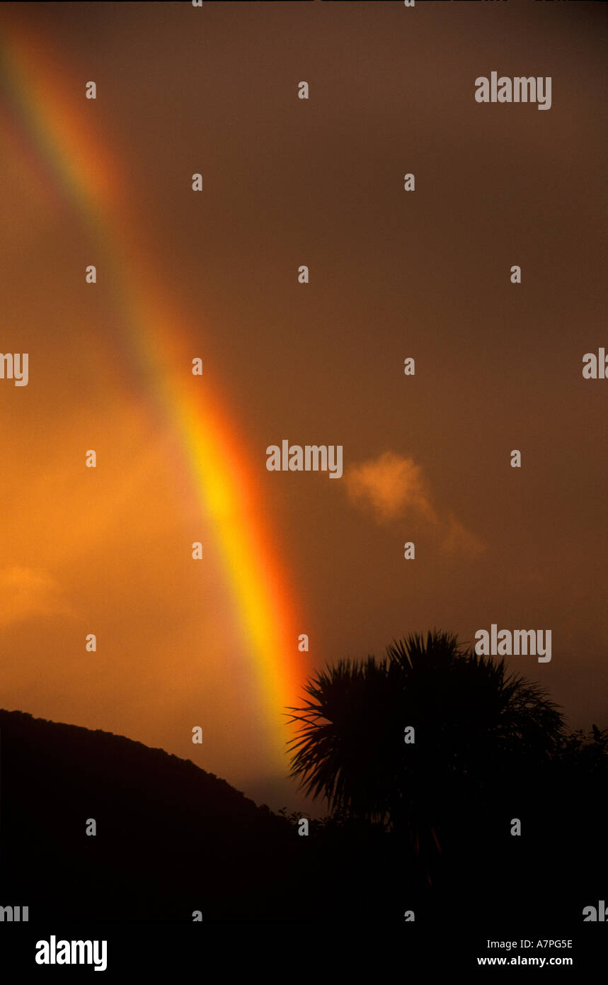 rainbow New Zealand Stock Photo - Alamy